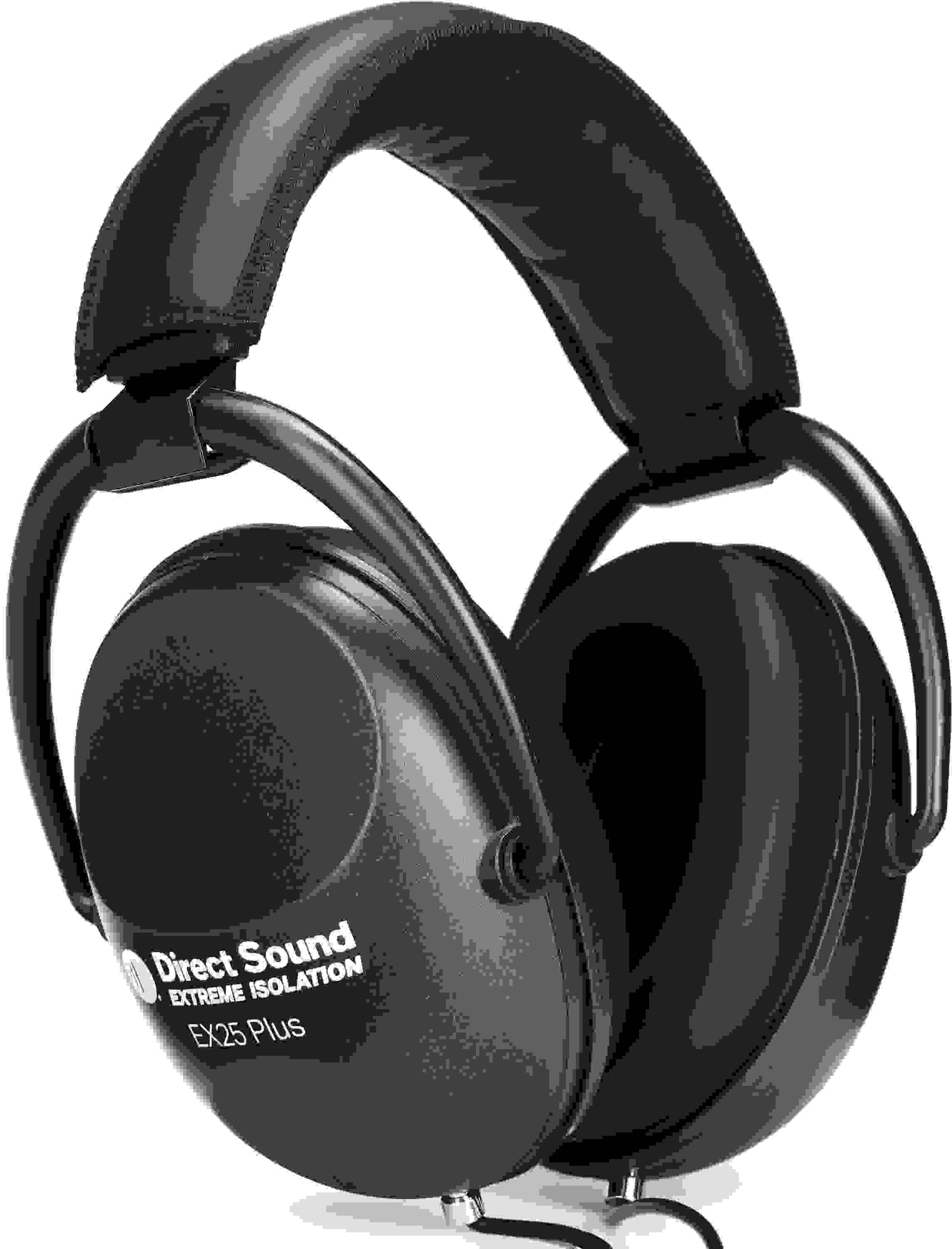 Direct Sound EX-25 Plus Isolating Headphones - Midnight Black | Sweetwater