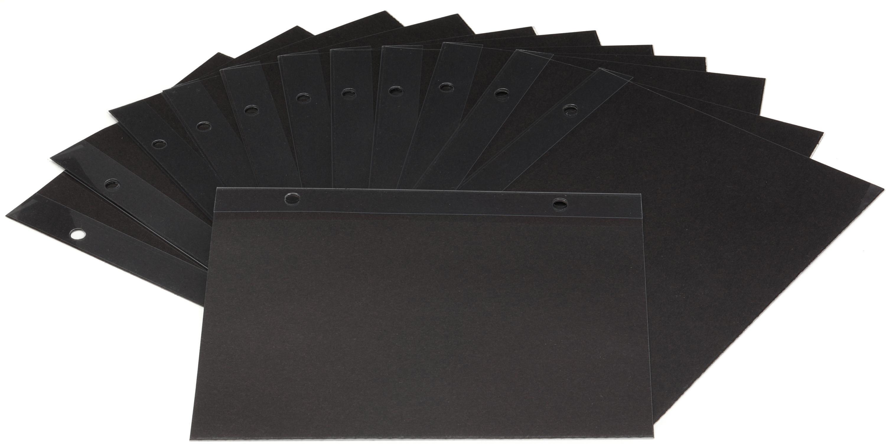 D.E.G. Universal Flip Folder Window Sleeves - 12-pack | Sweetwater