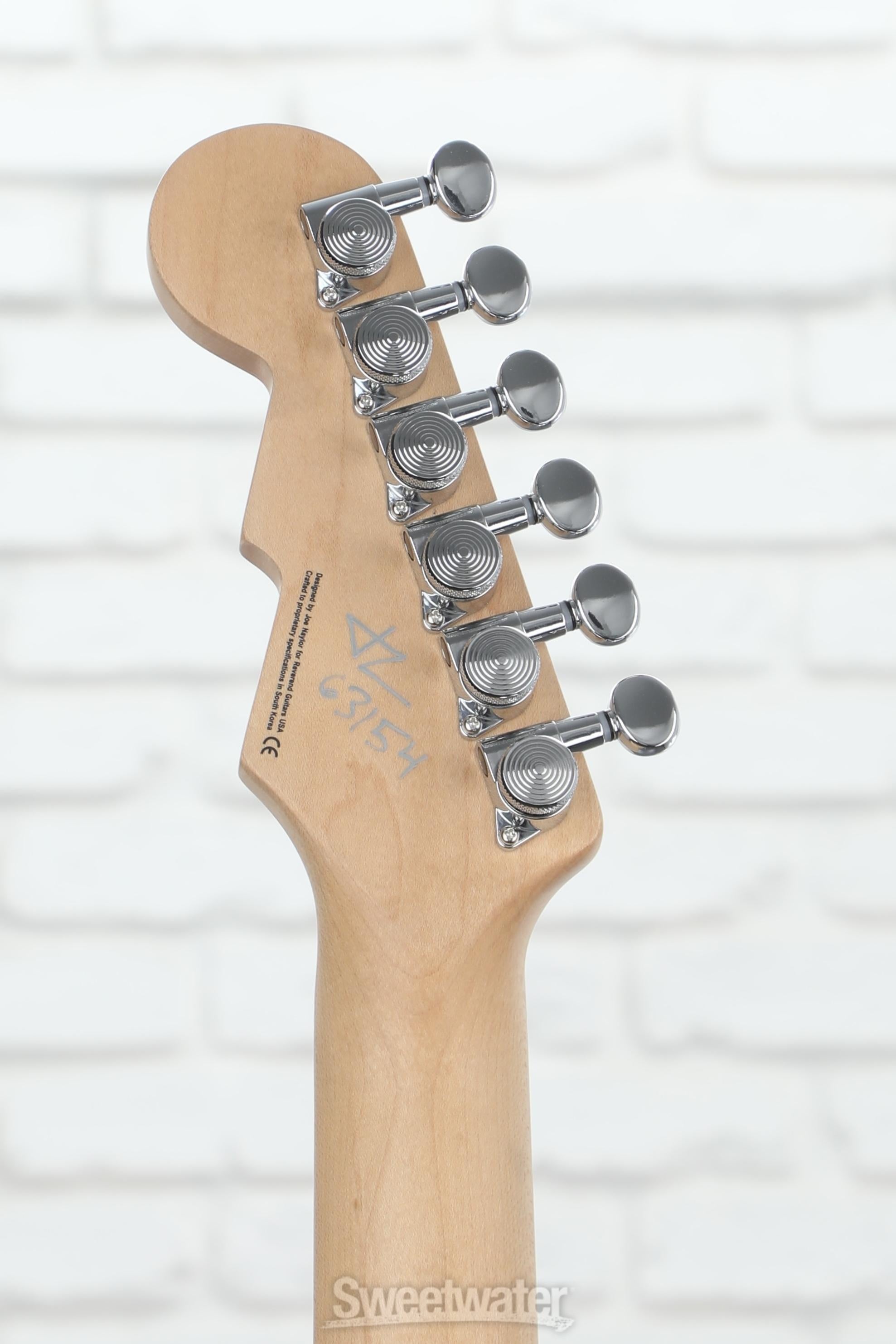 Reverend Jetstream 390 Solidbody Electric Guitar - Midnight Black ...