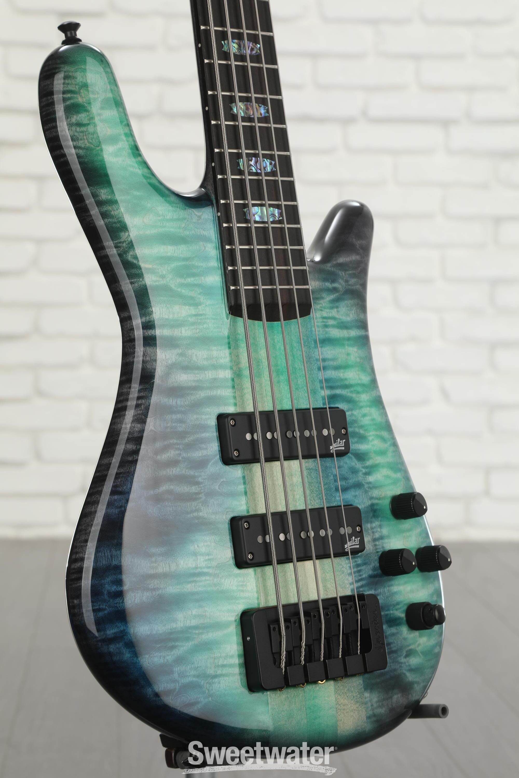 Spector USA NS-5XL Bass Guitar - Northern Lights, Sweetwater Exclusive