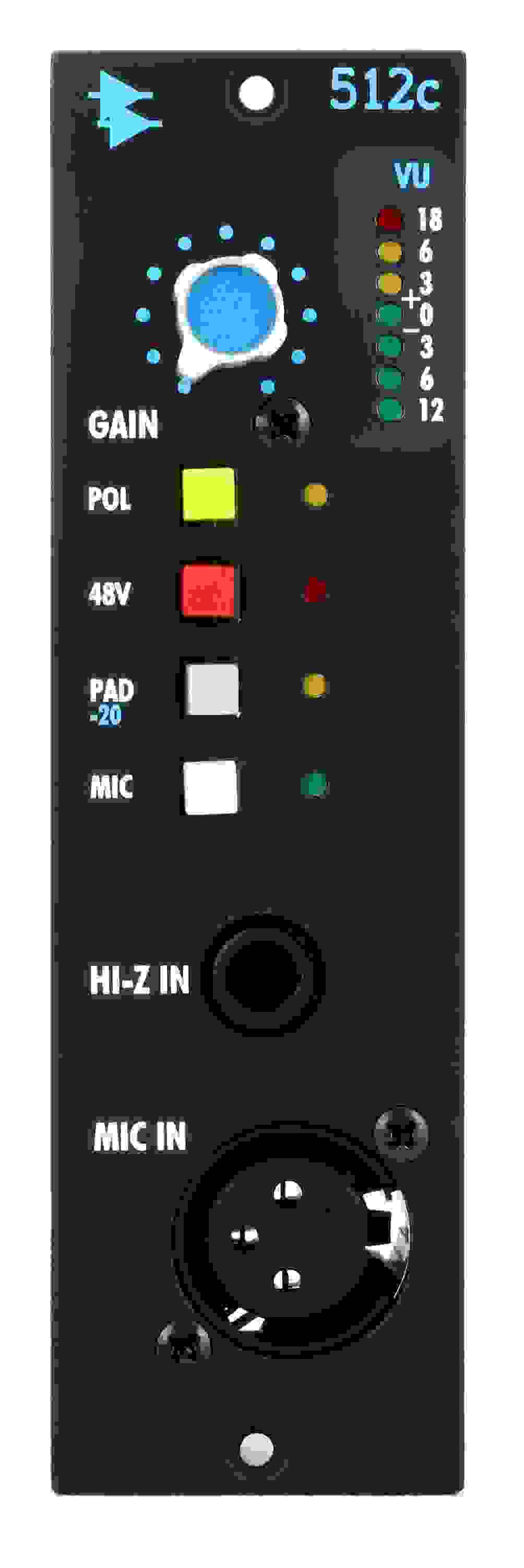 API 512c 500 Series Microphone Preamp | Sweetwater