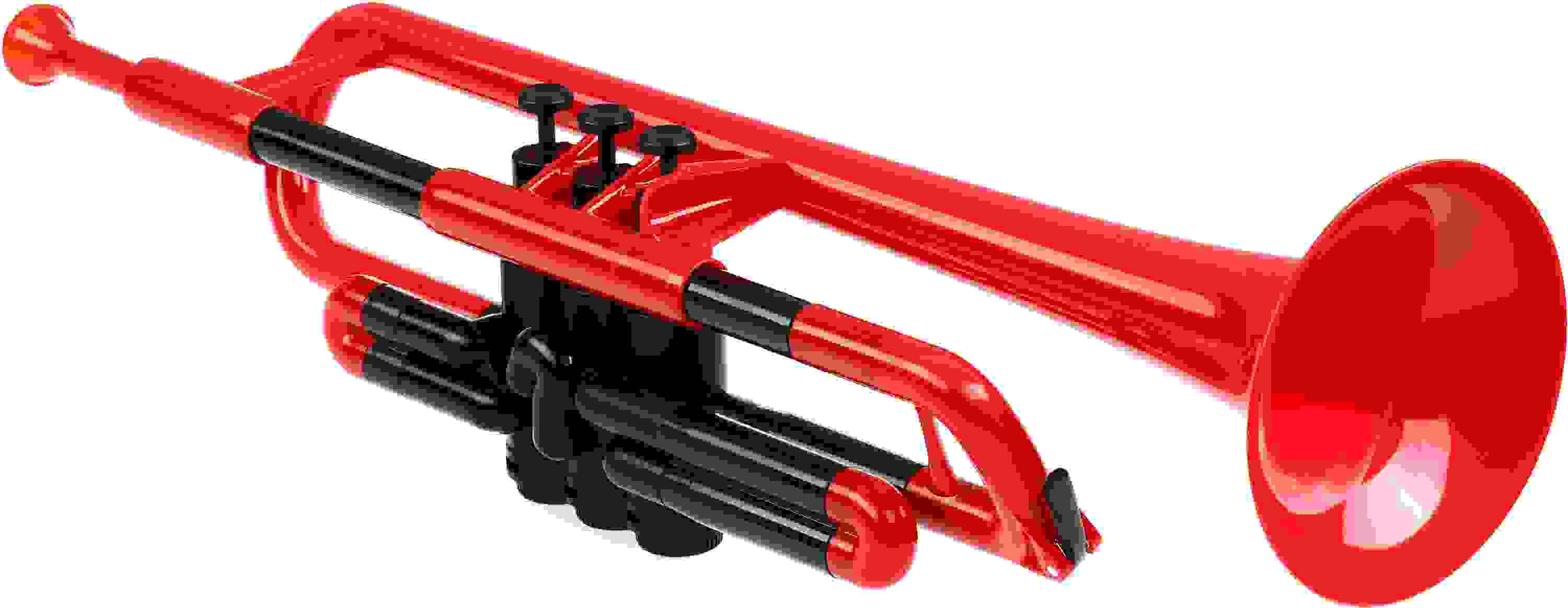 pBone Music pTrumpet 2.0 Trumpet - Red | Sweetwater