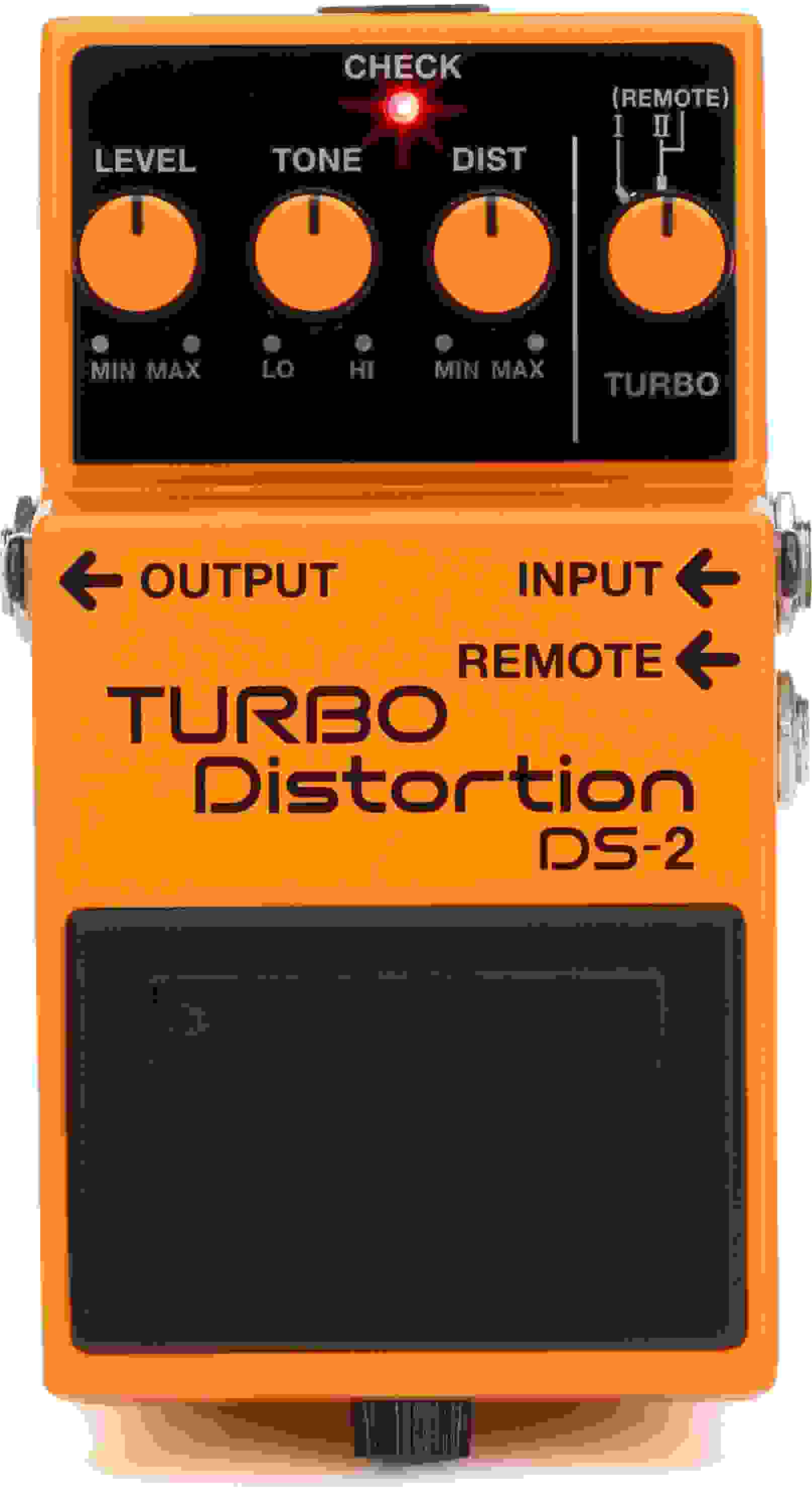 Boss DS-2 Turbo Distortion Pedal | Sweetwater