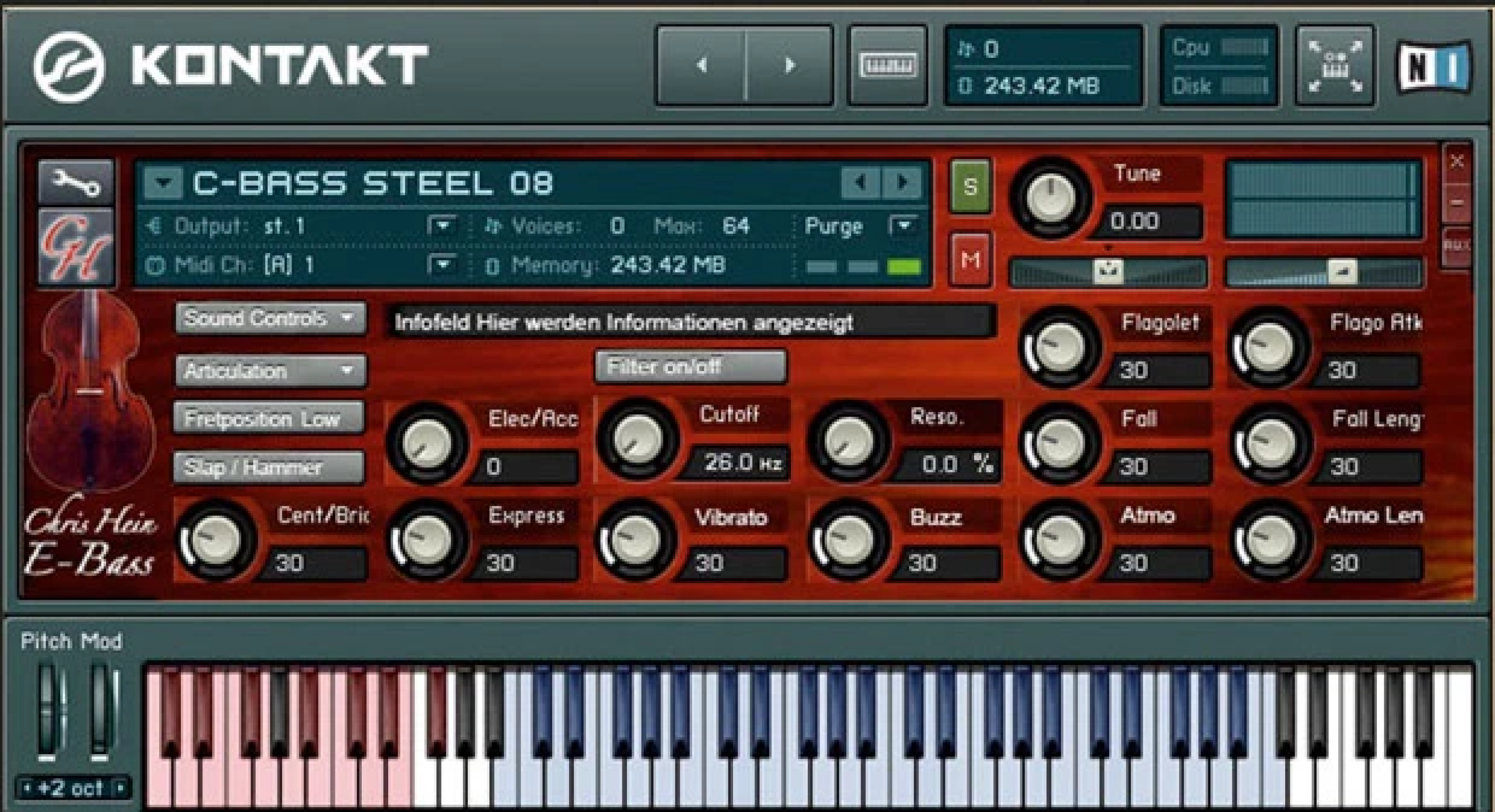Best Service Chris Hein Bass Virtual Bass Instrument Collection ...