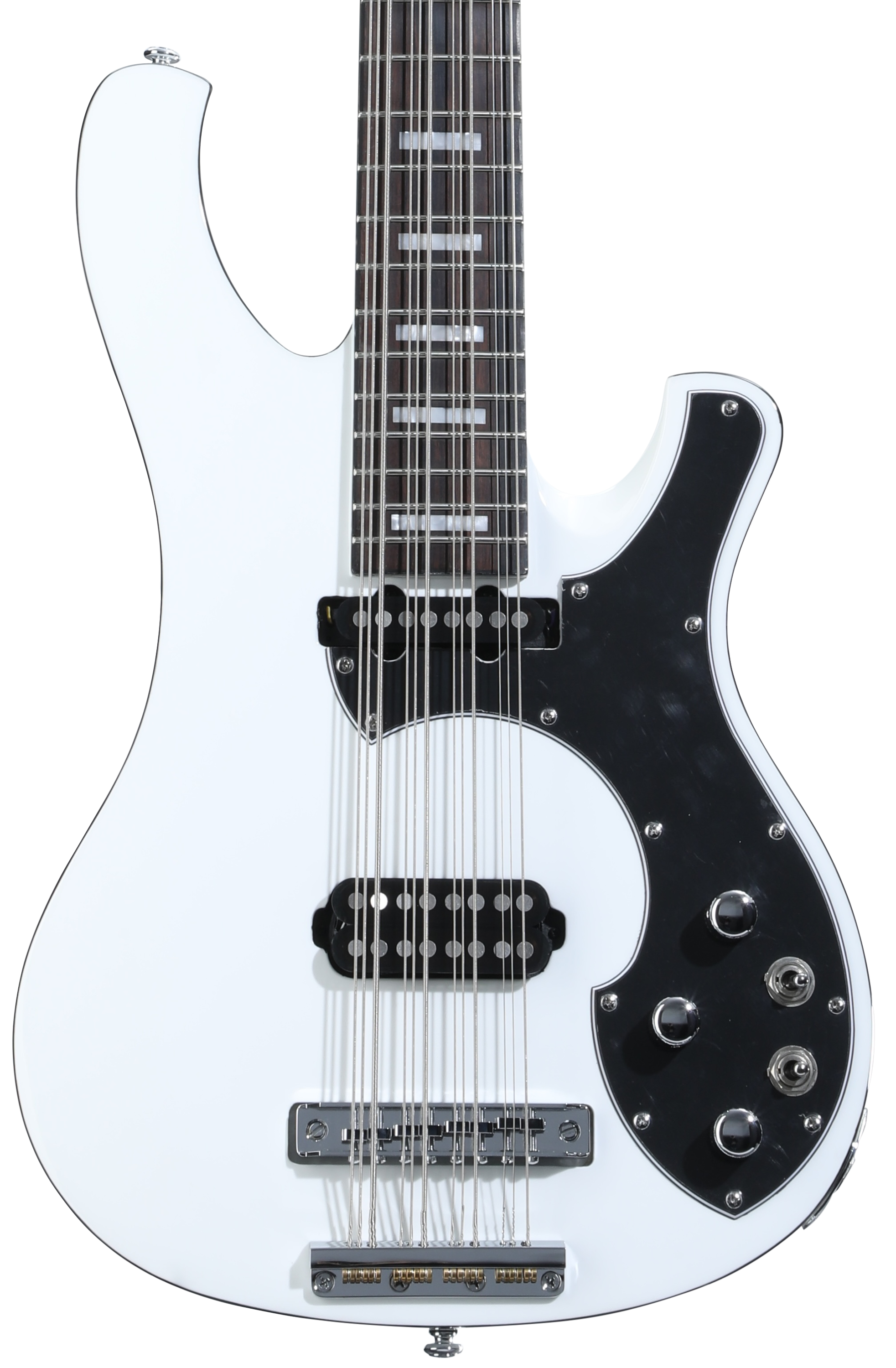Schecter Stargazer 12 12-string Bass Guitar - Gloss White | Sweetwater