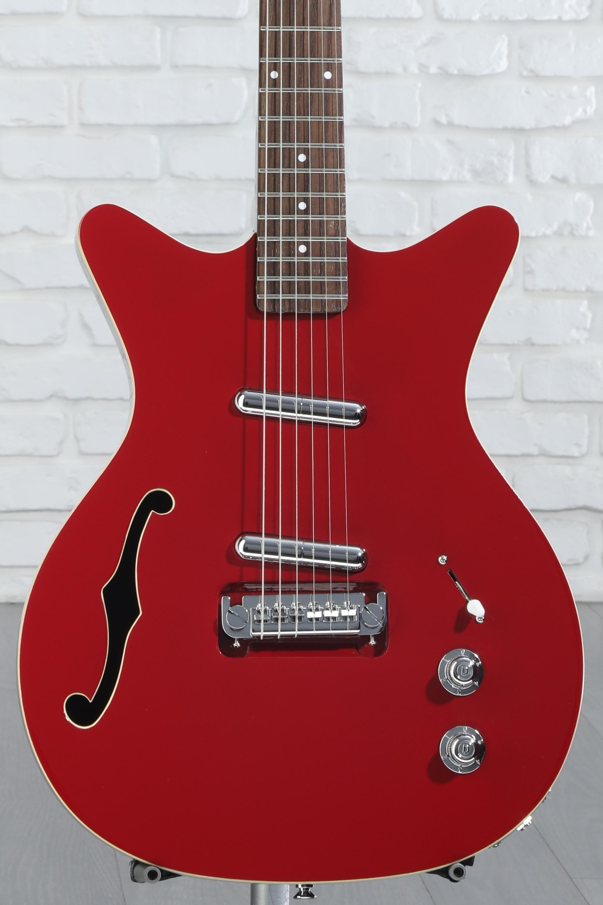 Danelectro Fifty Niner DC Semi-hollowbody Electric Guitar - Red Top ...