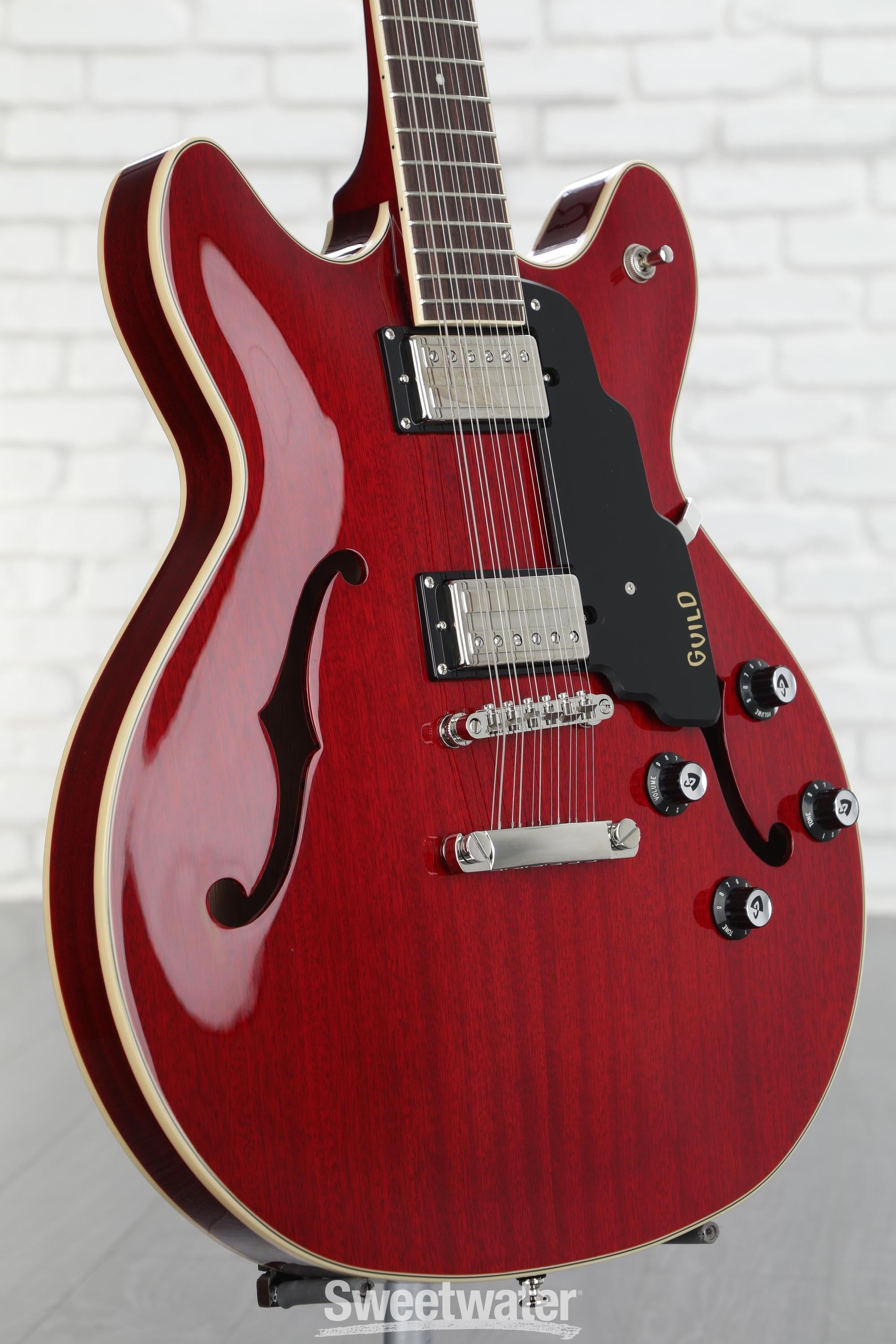 Guild Starfire I 12-ST 12-string Semi-hollow Electric Guitar - Cherry ...