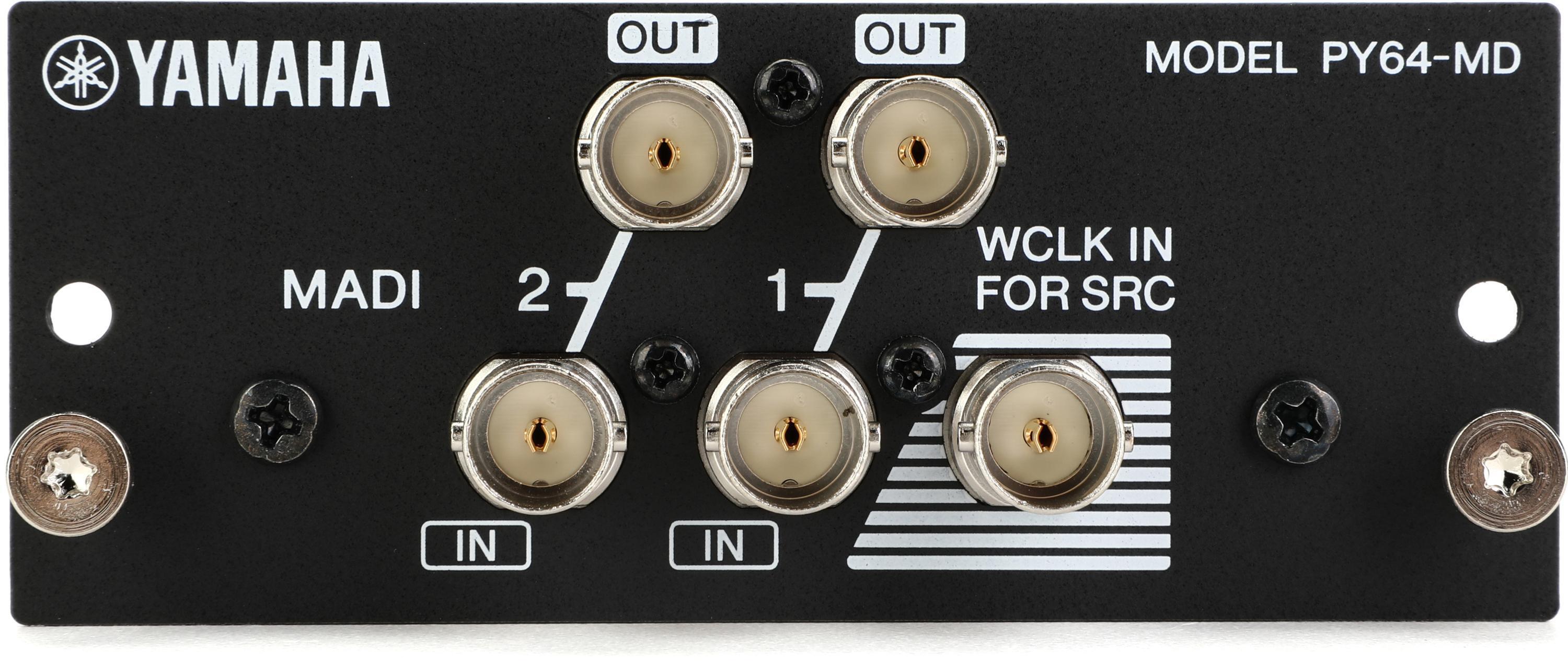 Yamaha PY64-MD MADI Digital Interface Card | Sweetwater