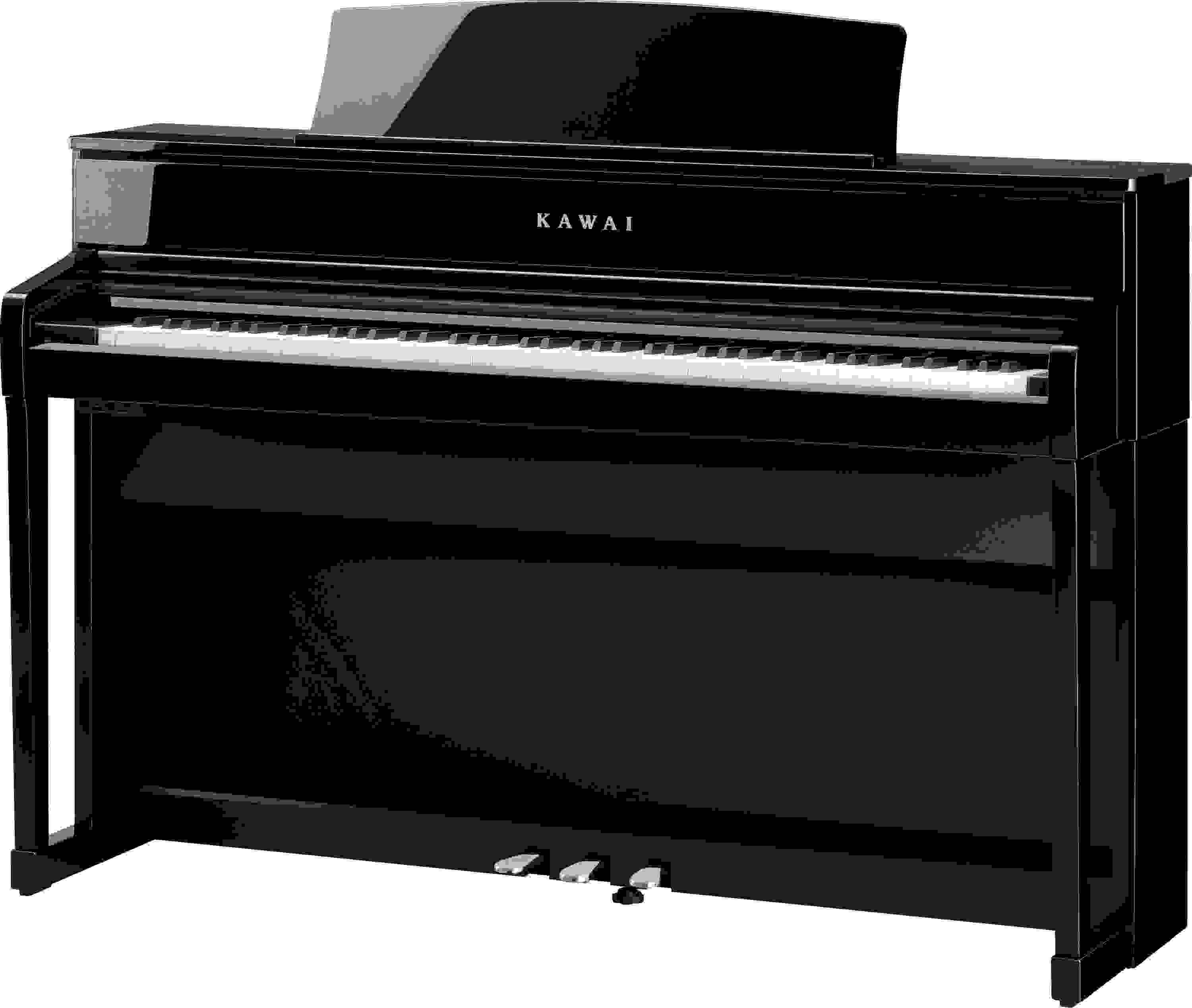 Kawai CA701 Digital Concert Piano - Polished Ebony | Sweetwater