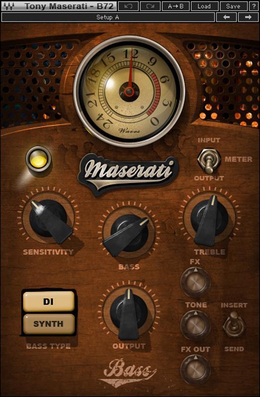 Waves Maserati B72 Bass Phattener Plug-in | Sweetwater