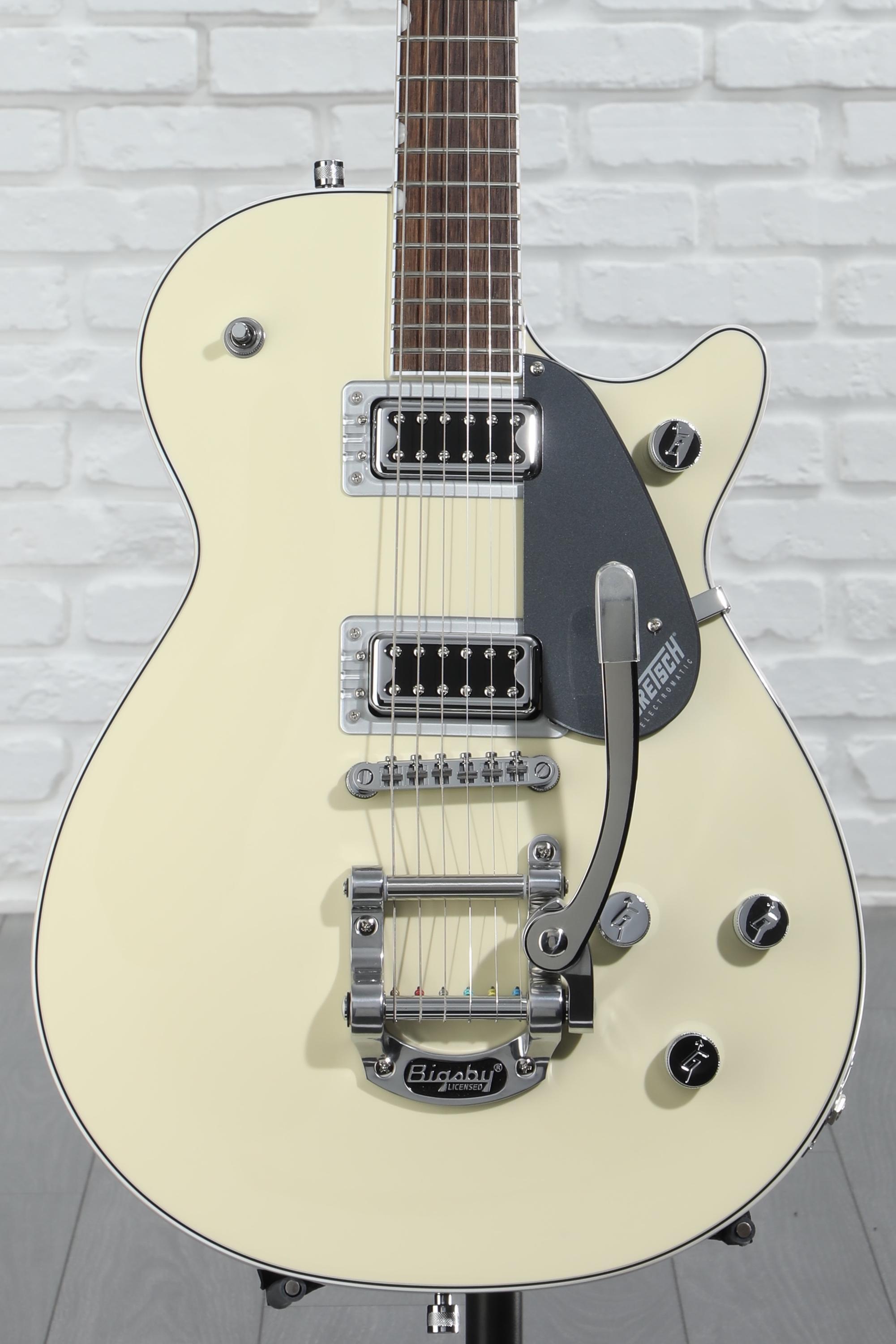 Gretsch G5230T Electromatic Jet Electric Guitar - Two-tone Vintage White/London Grey | Sweetwater