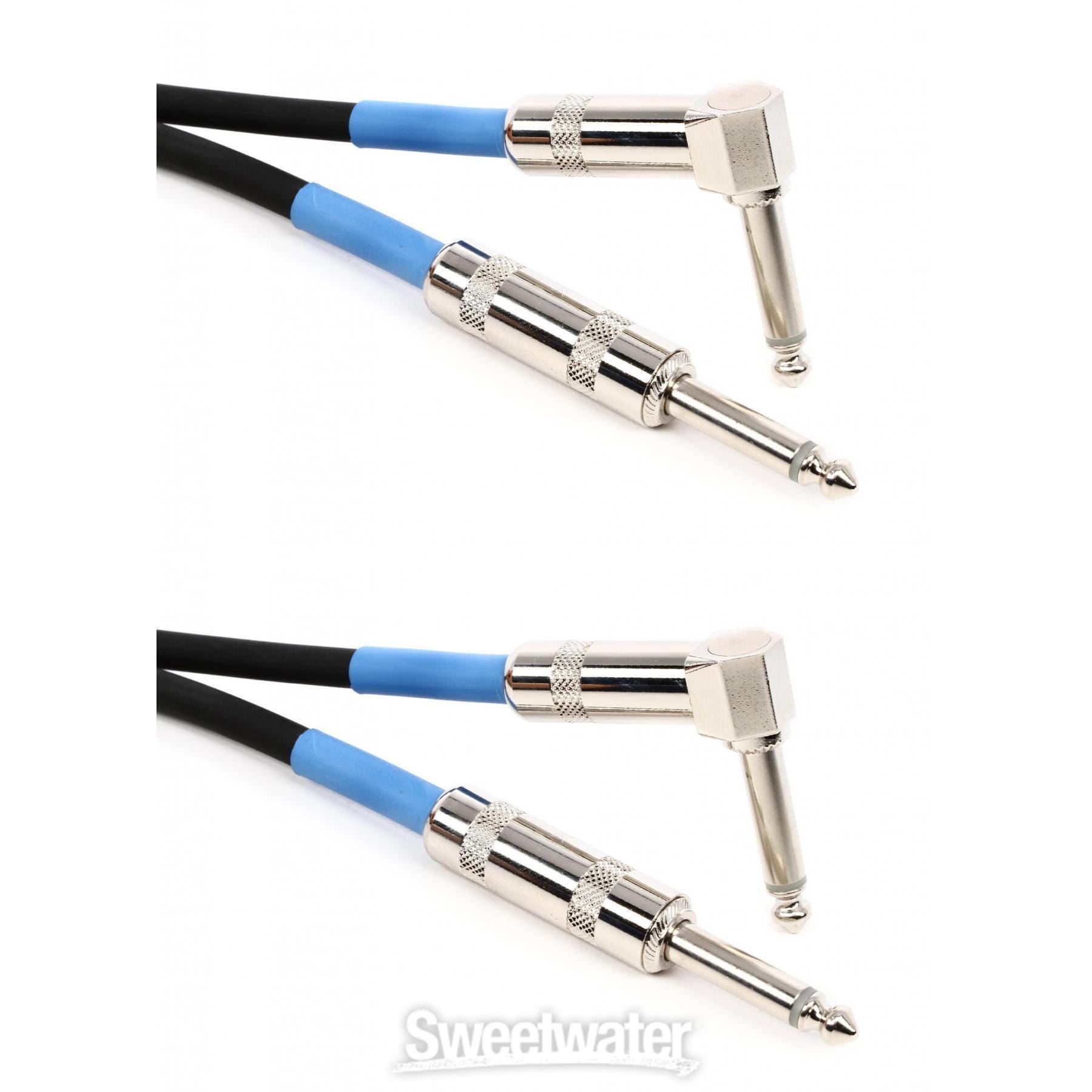 Pro Co EGLL-20 Excellines Straight to Right Angle Instrument Cable - 20 ...