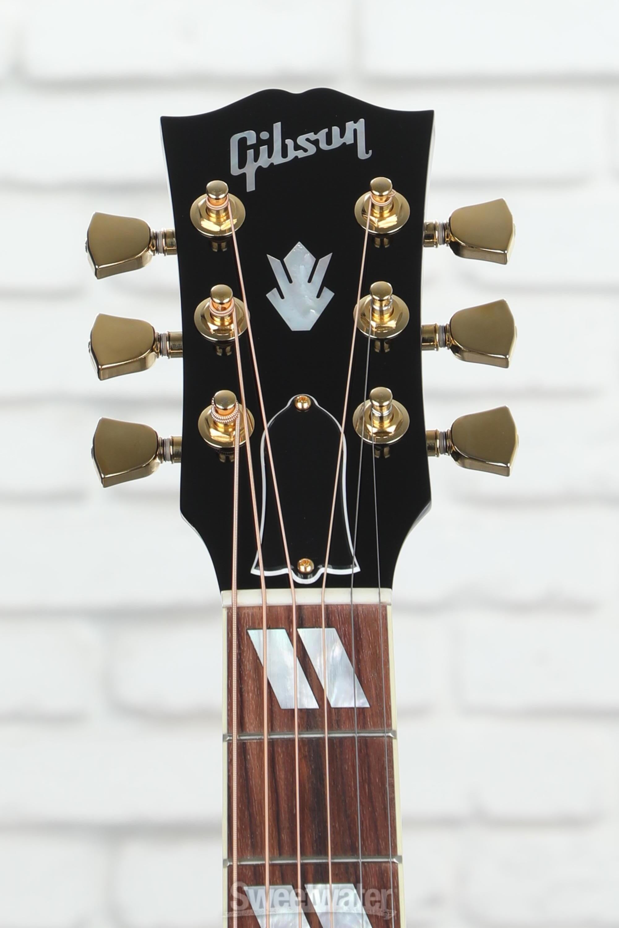 Gibson Acoustic Hummingbird Quilt Acoustic-electric Guitar - Viper Blue ...