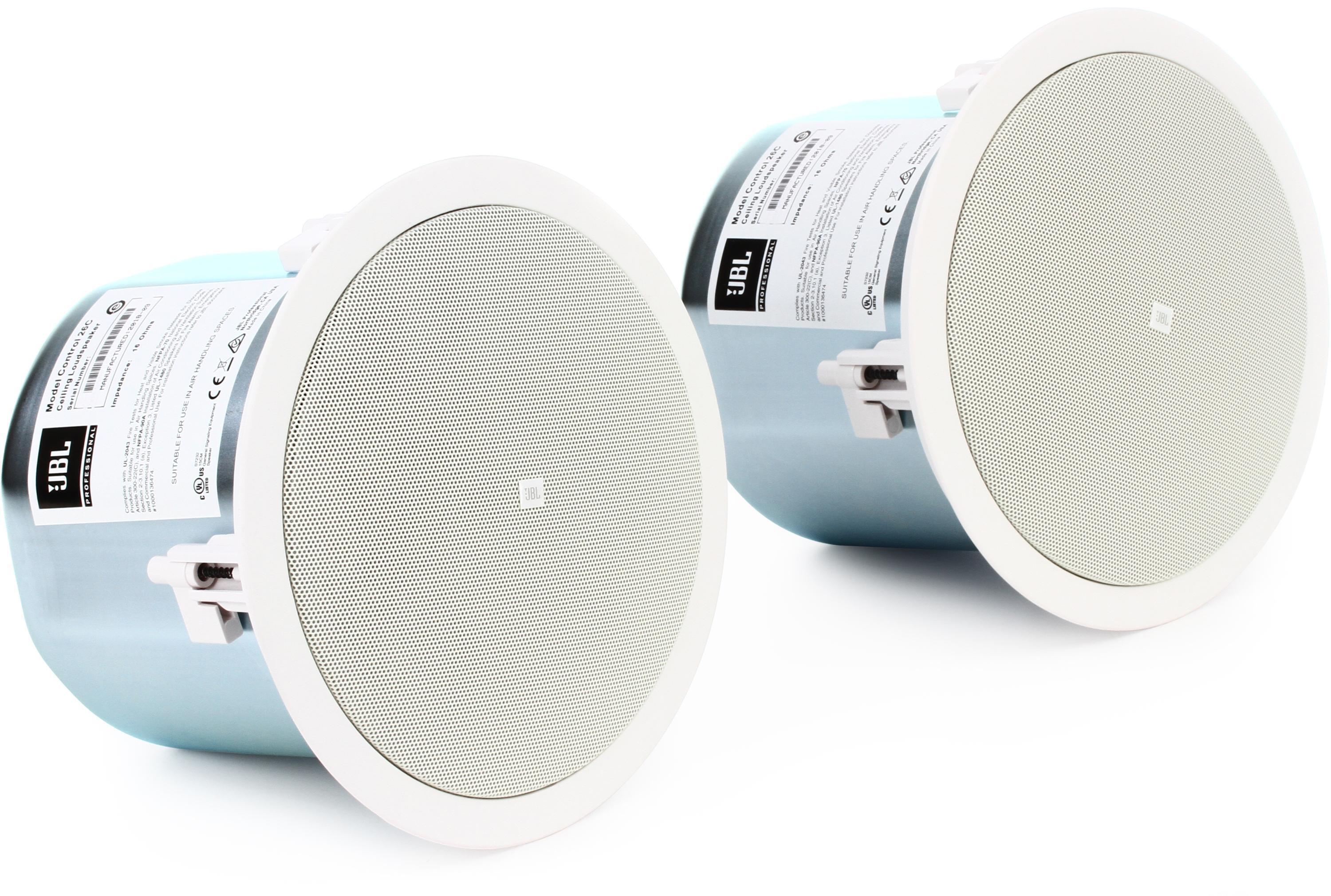JBL Control 26C 6.5-inch Ceiling Speakers (Pair) | Sweetwater