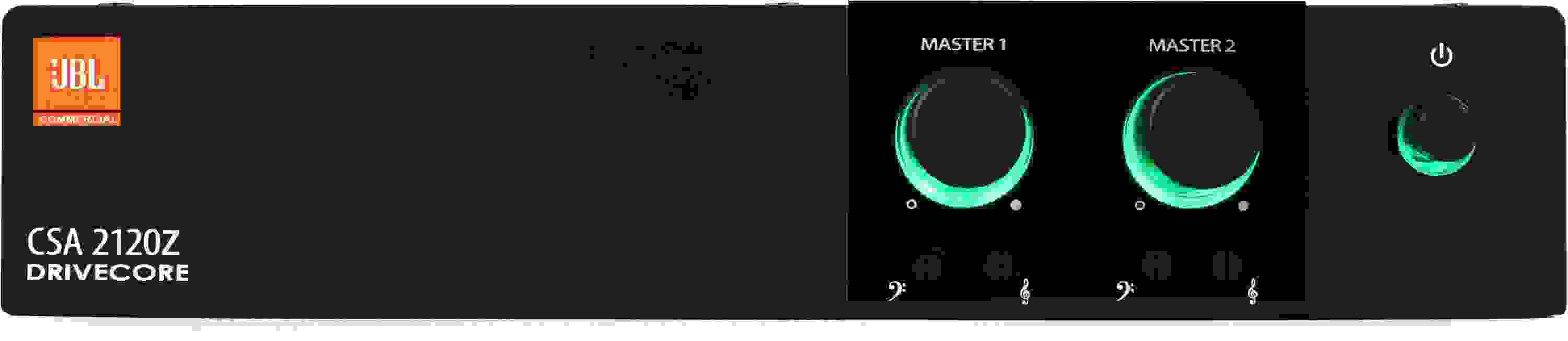 JBL CSA 2120Z 120-watt 2-channel 70V Power Amplifier | Sweetwater