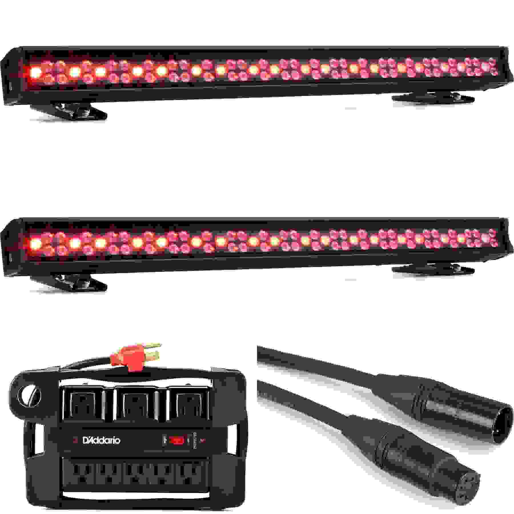 Chauvet Pro COLORado Batten 72X IP65 RGBAW LED Wash Bar Pair Bundle ...
