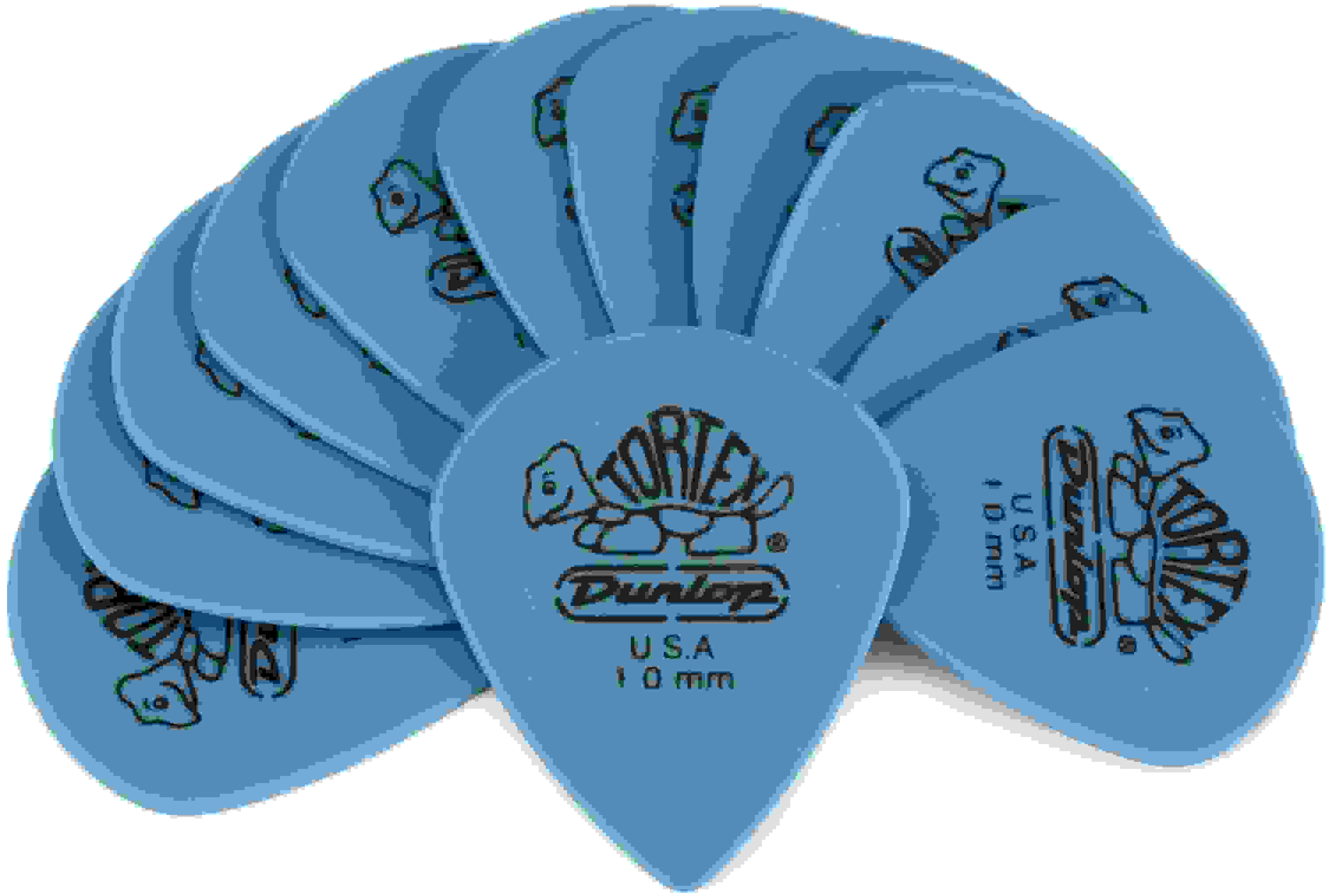 Dunlop Tortex Jazz III XL Guitar Picks - 1.00mm Blue (12-pack) | Sweetwater