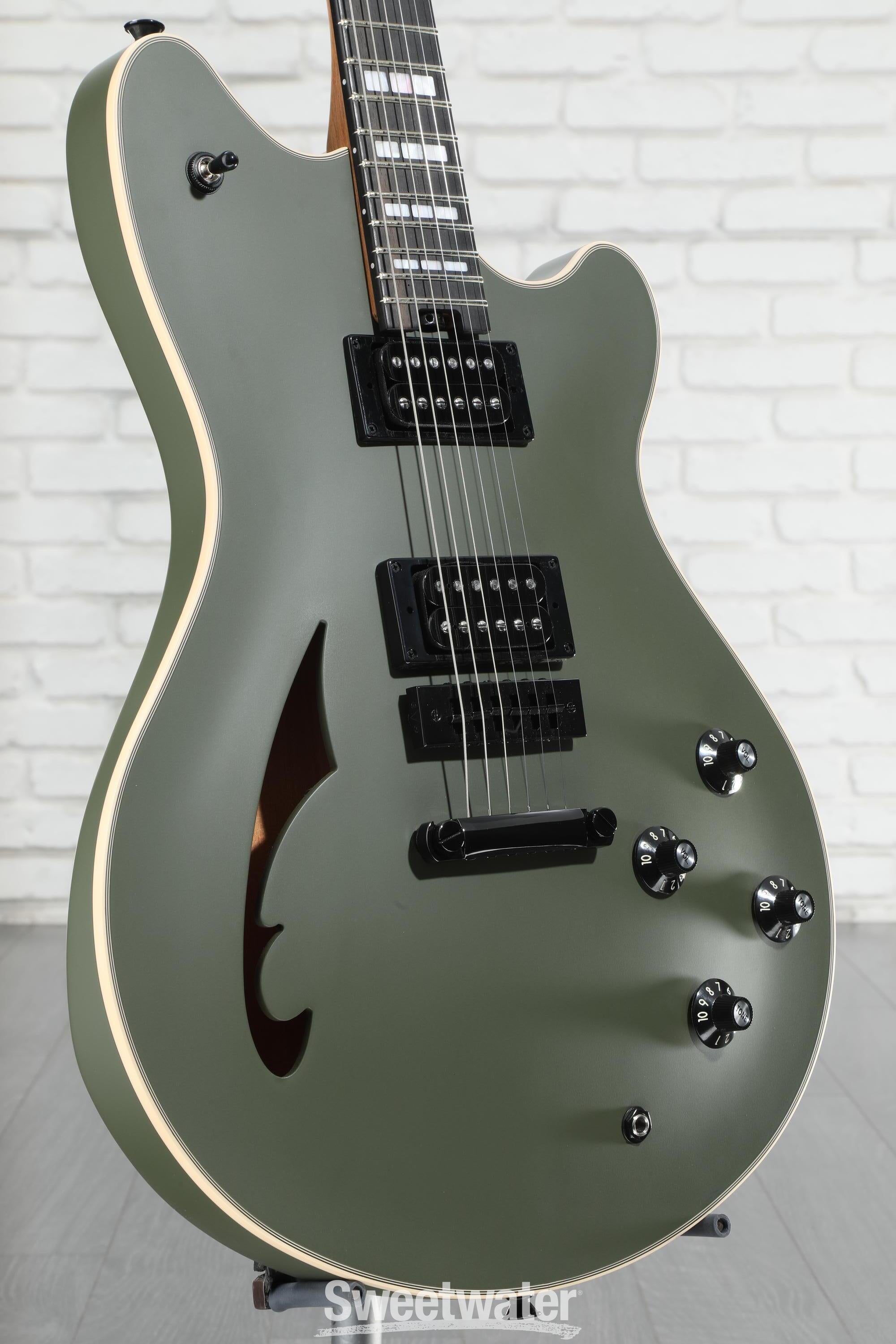 EVH SA-126 Special Semi-hollowbody Electric Guitar - Matte Army Drab ...