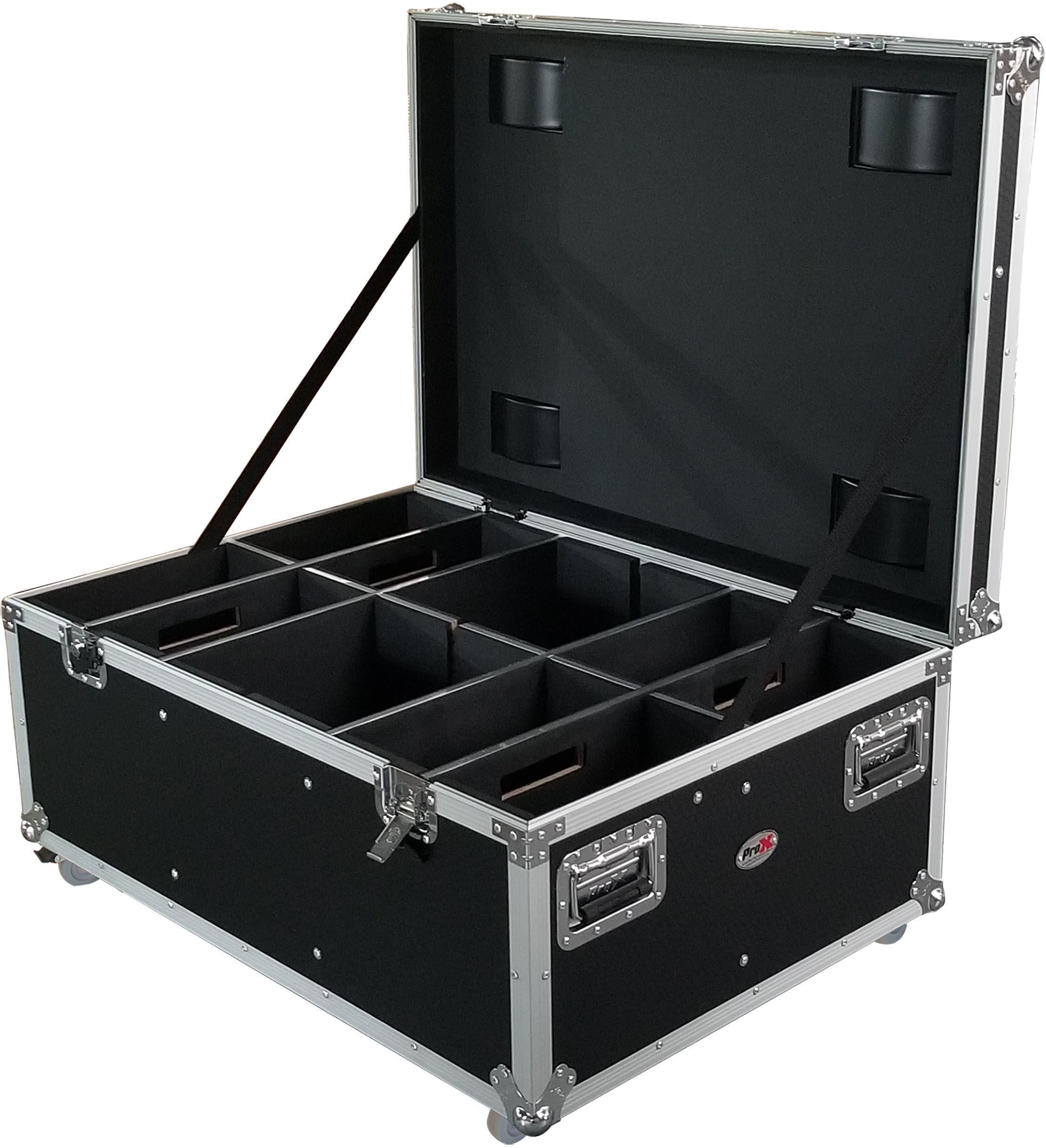 ProX XS-PARU612W Flight Case for LED Par Lights | Sweetwater
