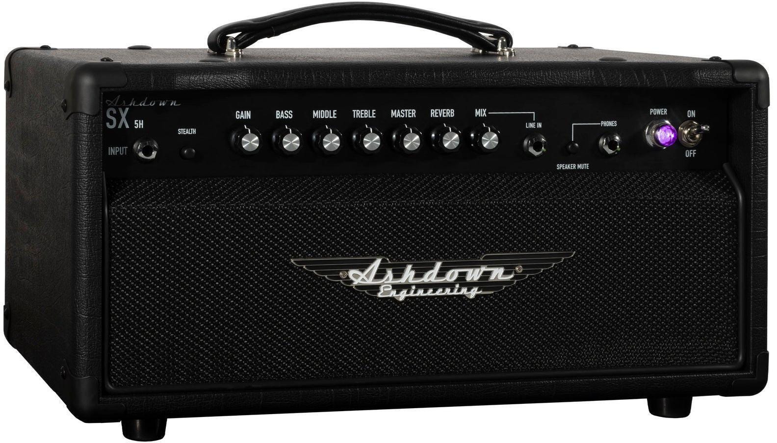 Ashdown SX-5H 5-watt Guitar Tube Amp Head - Black Tolex/Black Grille ...