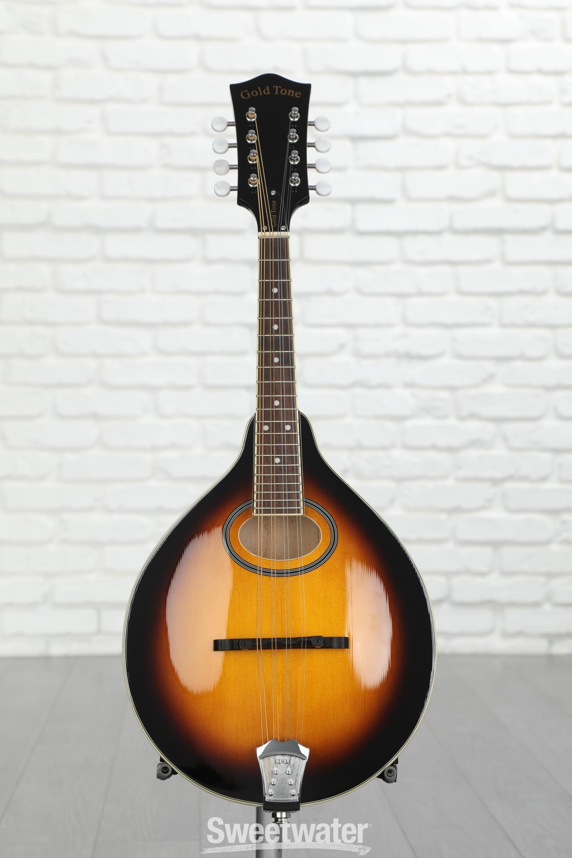 Gold Tone GM-50+ A-style Mandolin - Tobacco Sunburst | Sweetwater