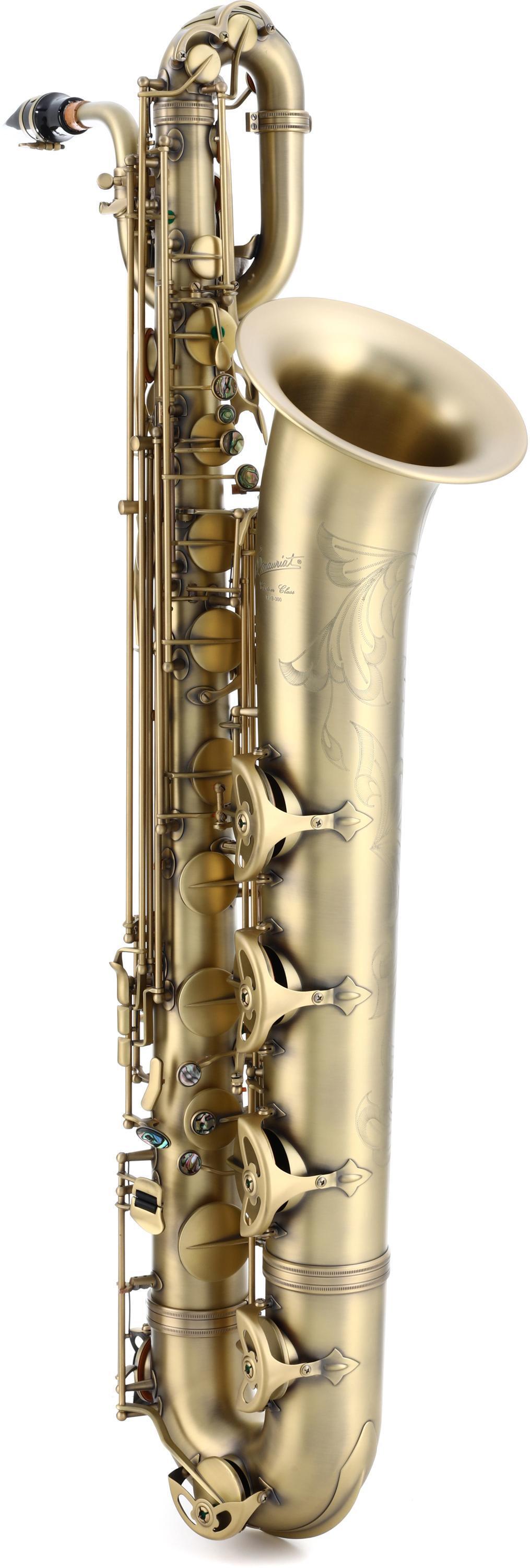 P. Mauriat 300 Baritone Saxophone - Dark Vintage Lacquer Finish ...