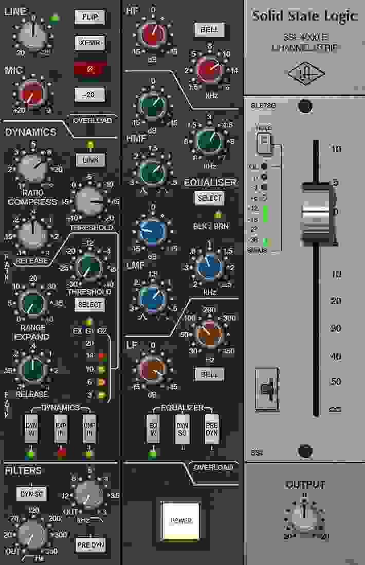 Universal Audio SSL 4000 E Channel Strip UAD Plug-in | Sweetwater