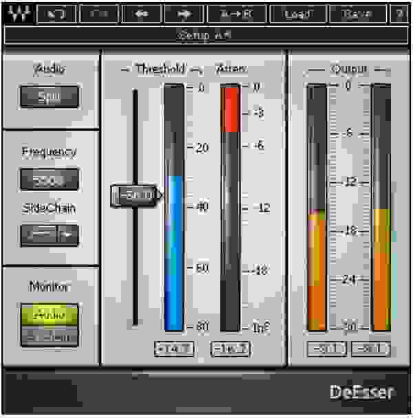Waves DeEsser Sibilance Reduction Plug-in | Sweetwater
