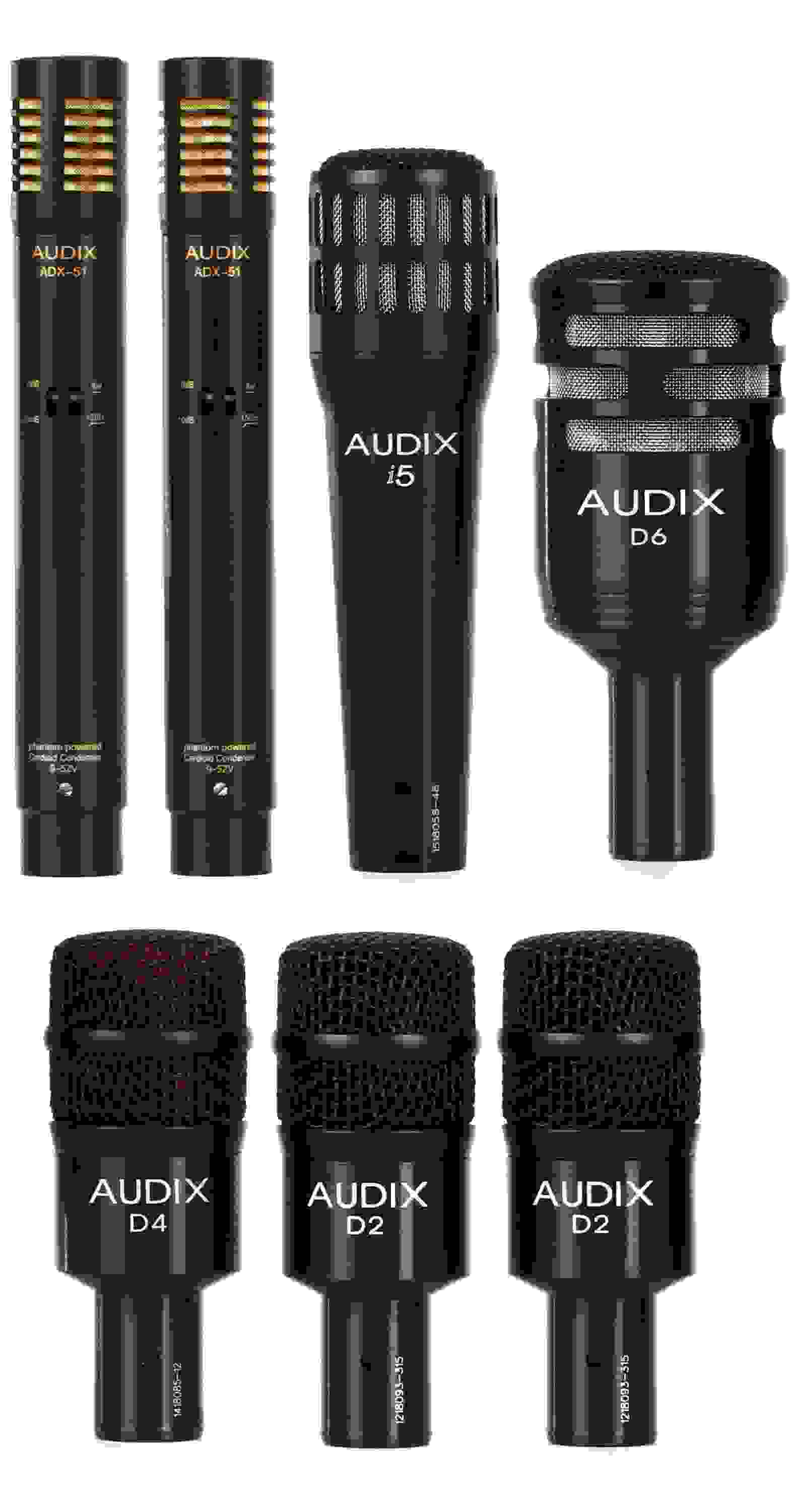 Audix DP7 7-piece Drum Microphone Package | Sweetwater