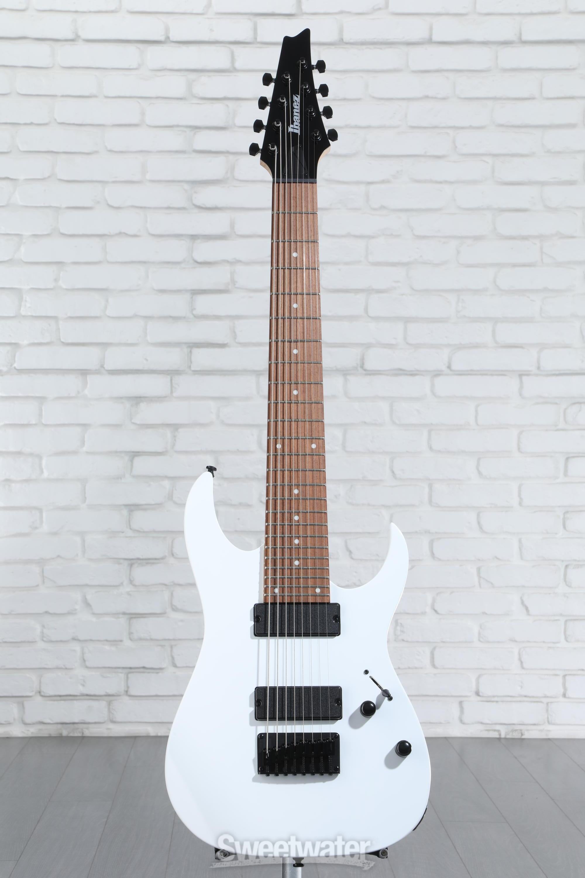 Ibanez RG Standard RG8 8-string Electric Guitar - White | Sweetwater