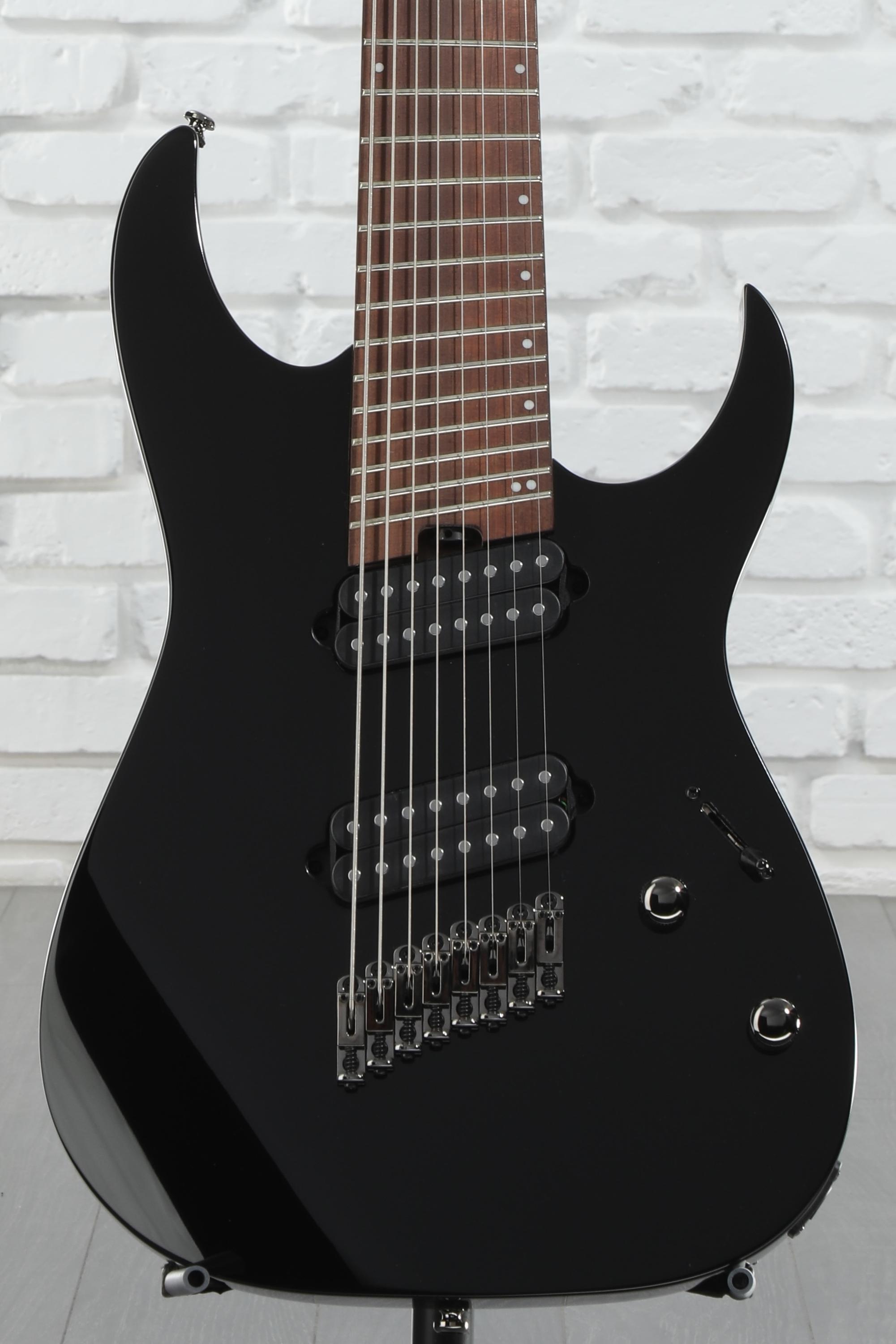 Ibanez RG Standard RGMS8 Multi-scale 8-string Electric Guitar - Black ...
