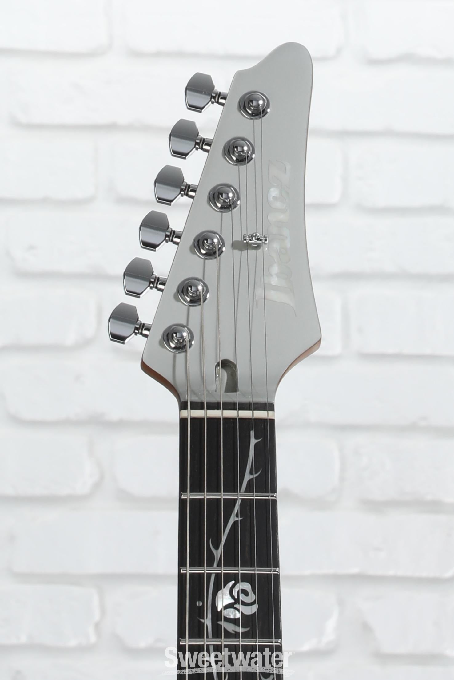 Ibanez TOD10 Tim Henson Signature Electric Guitar - Classic Silver ...