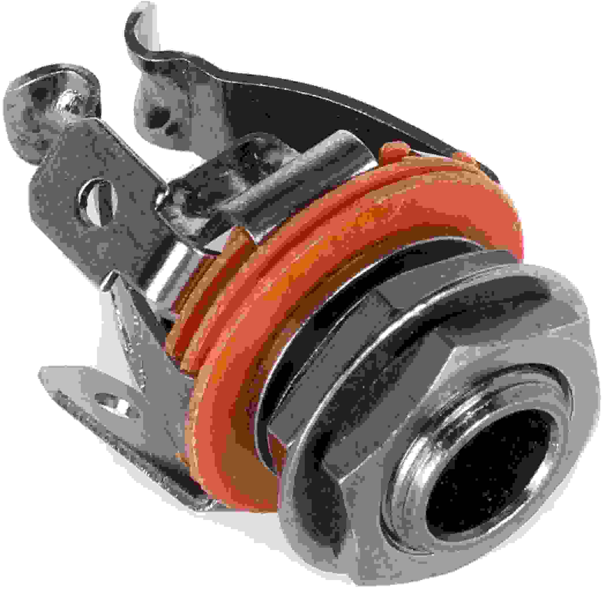 Pure Tone PTT2 Pure Tone Stereo Output Jack - Black Nickel | Sweetwater