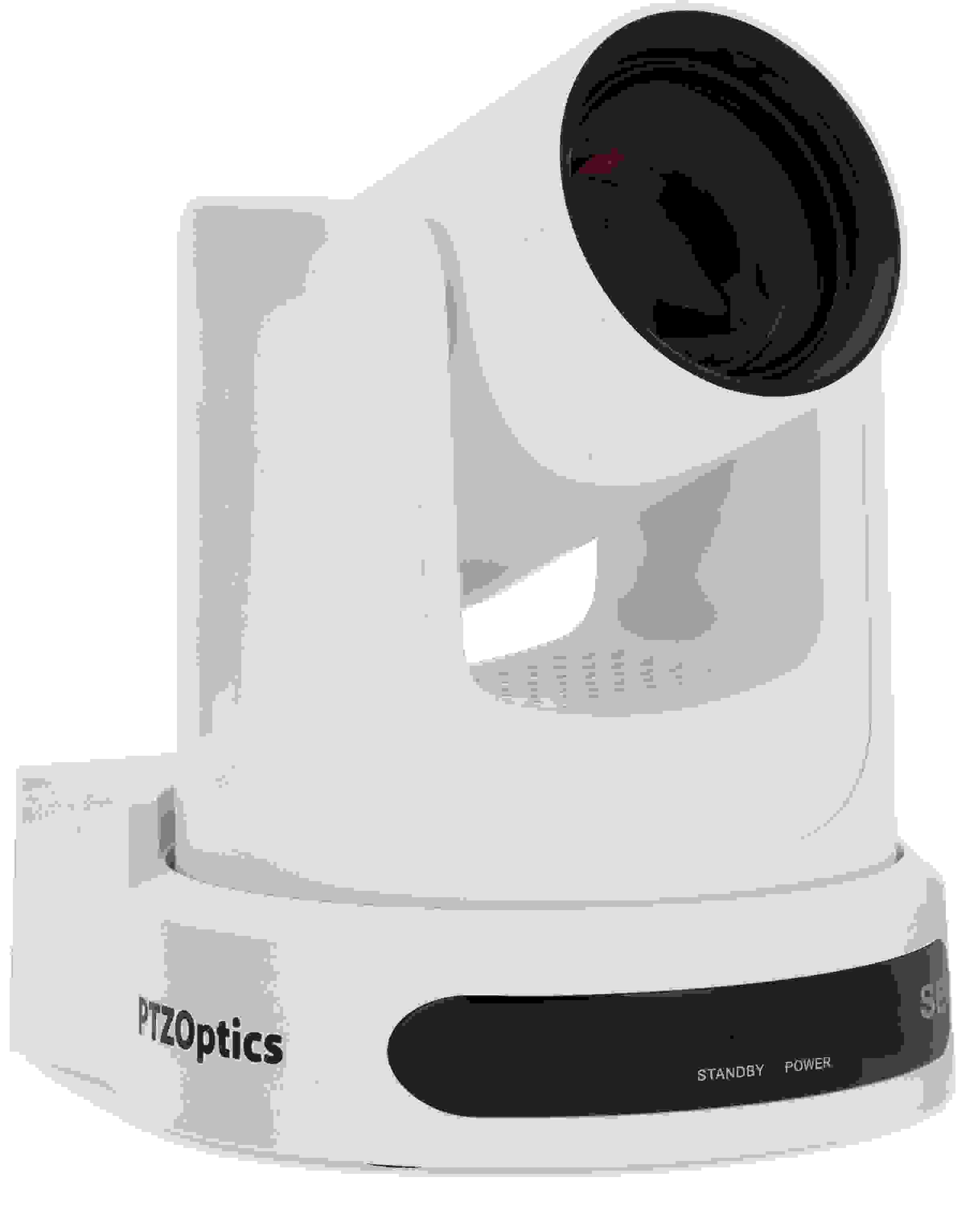 PTZOptics Move SE 12X Optical Zoom PTZ Camera - White | Sweetwater