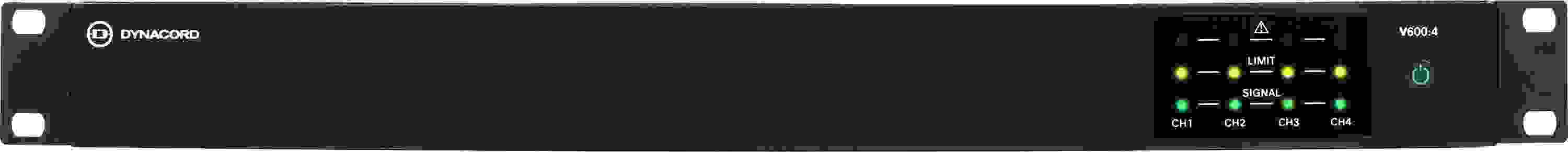 Dynacord V600:4 4-Channel 600-watt Power Amplifier | Sweetwater