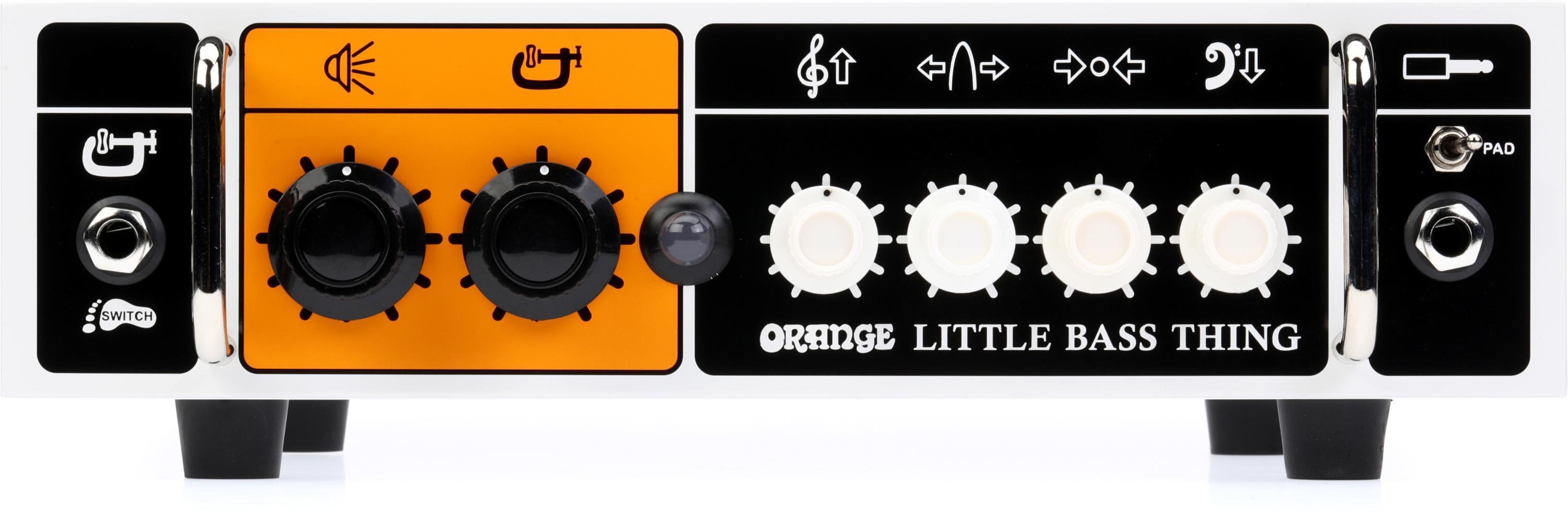 Orange Little Bass Thing 500-watt Bass Head | Sweetwater