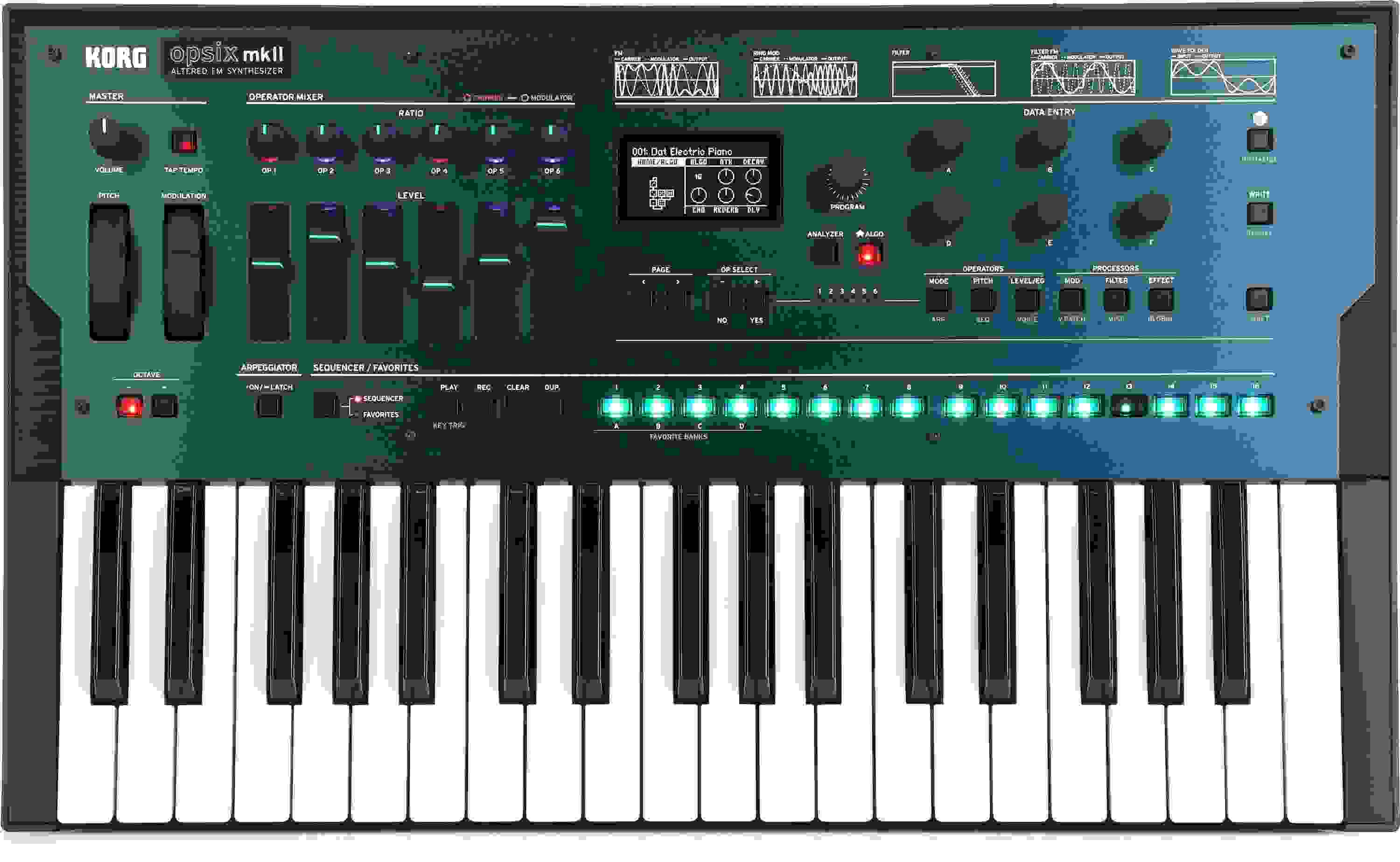 Korg Opsix mk II Altered FM Synthesizer | Sweetwater