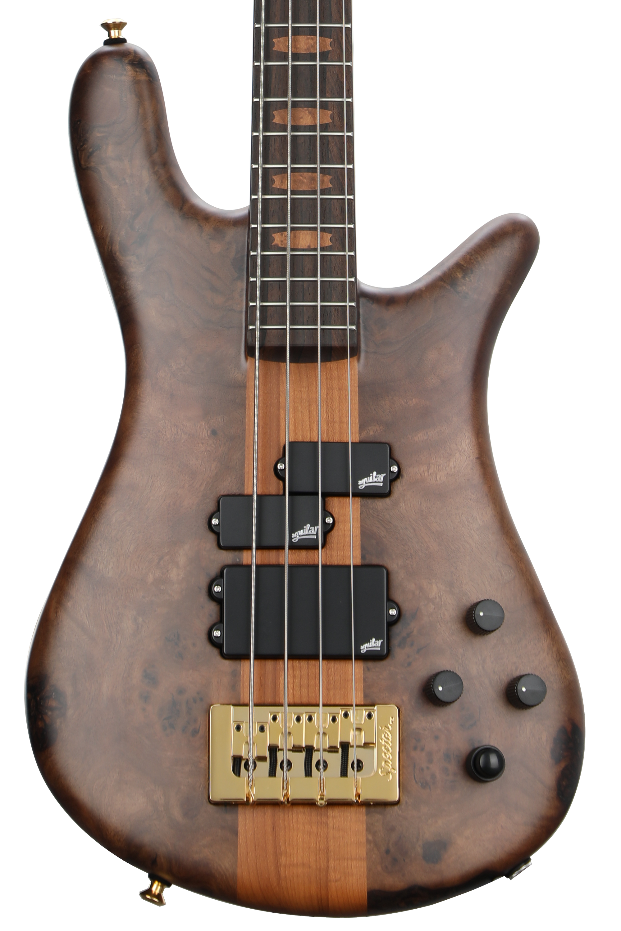 Spector USA NS-2 Electric Bass Guitar - Walnut Natural, Sweetwater ...