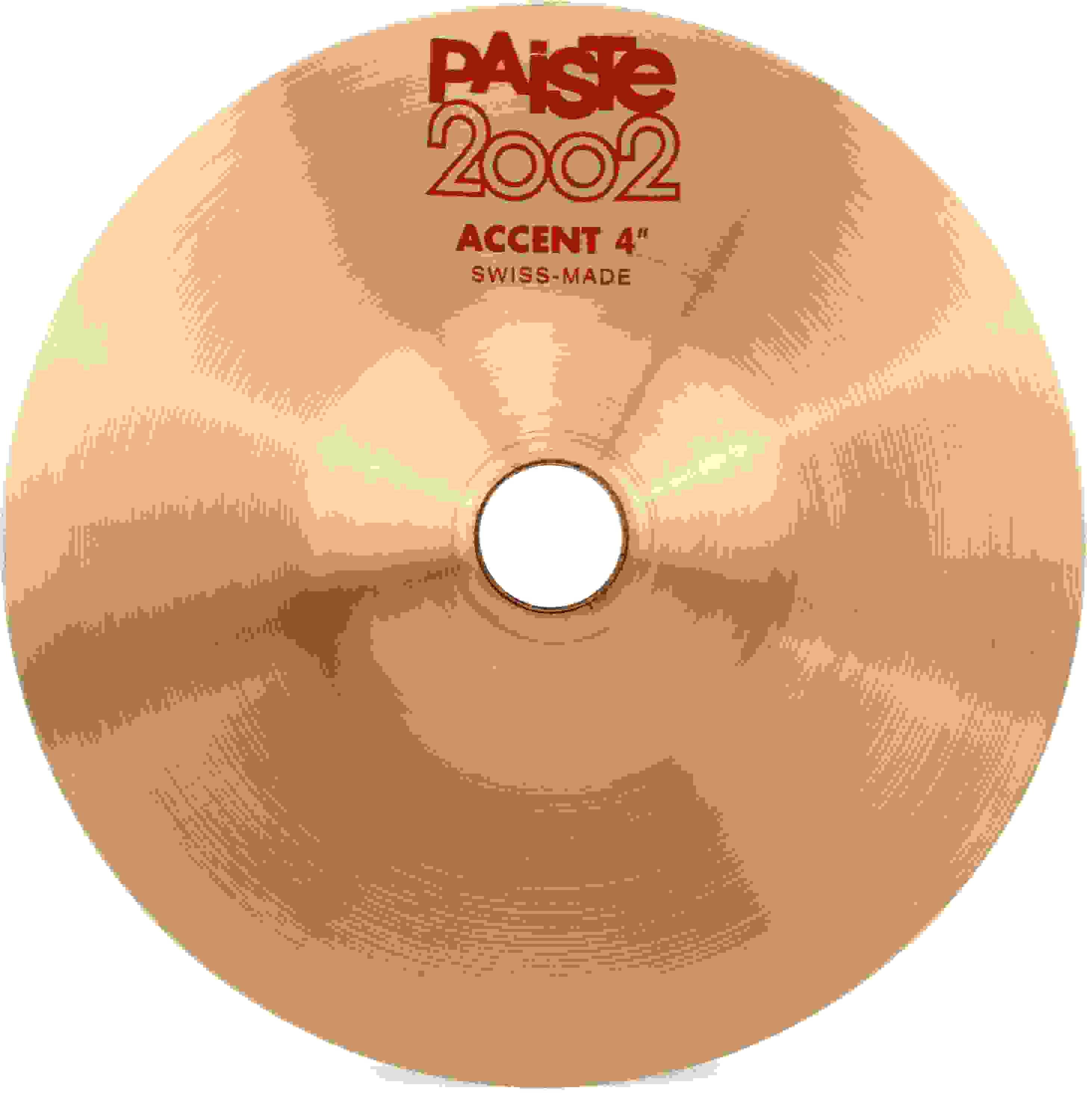 Paiste 4-inch 2002 Accent Cymbal - each | Sweetwater