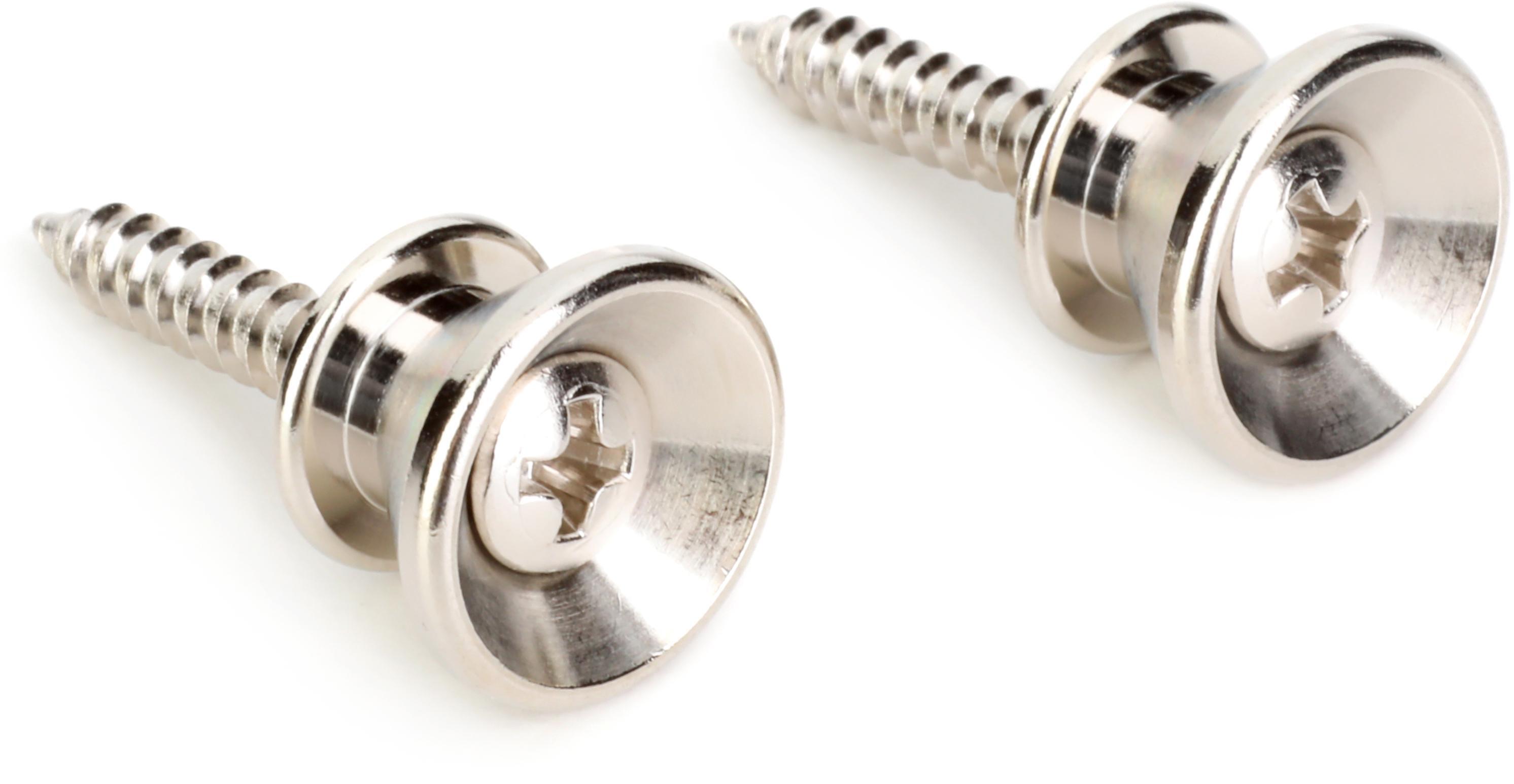 Gotoh EP-B2 Guitar Strap Pins - Nickel | Sweetwater