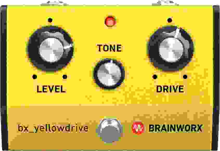Brainworx bx_yellowdrive Overdrive Pedal Plug-in | Sweetwater