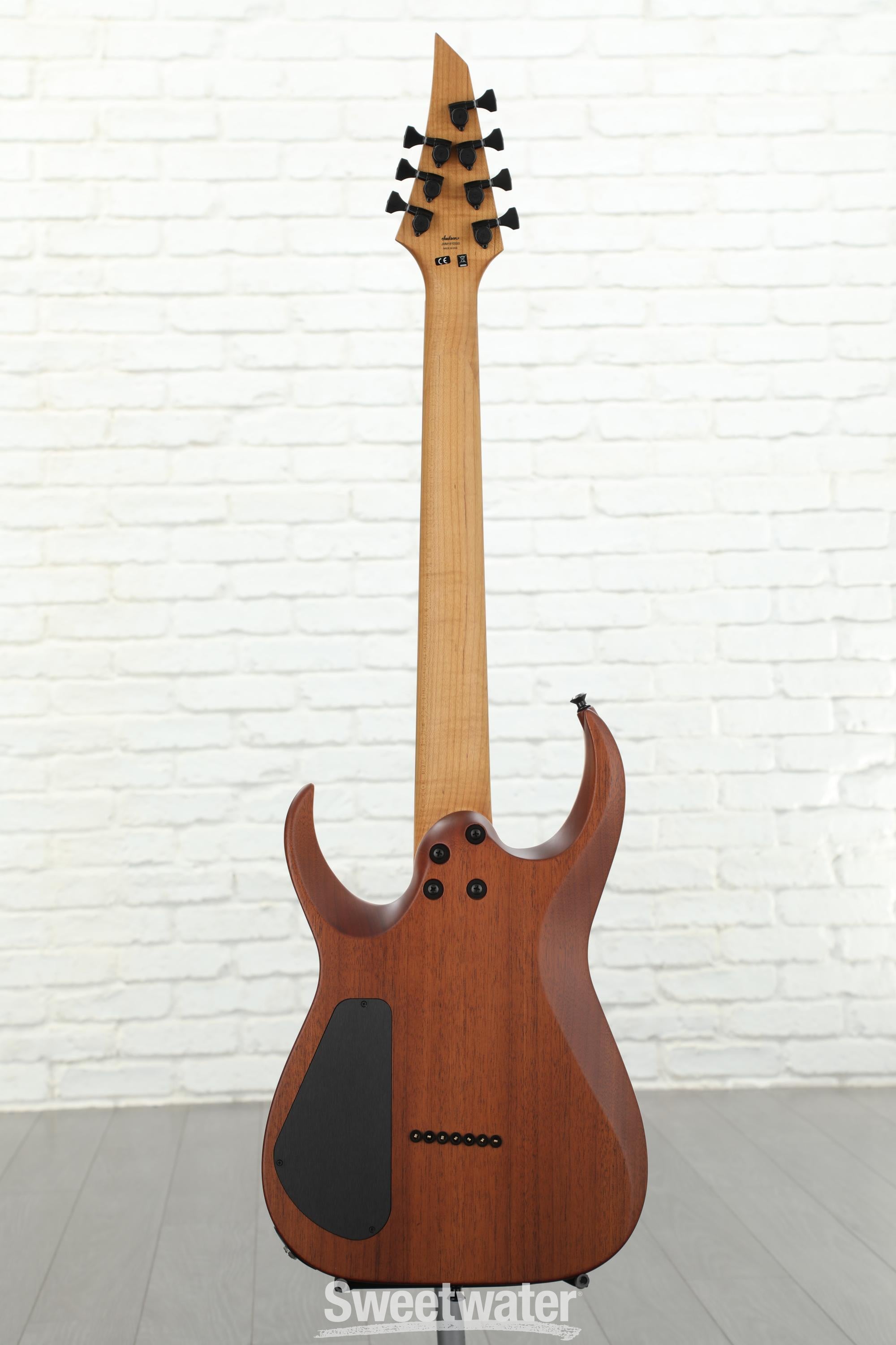 Jackson USA Misha Mansoor Signature Juggernaut HT7 - Satin Amber Tiger ...