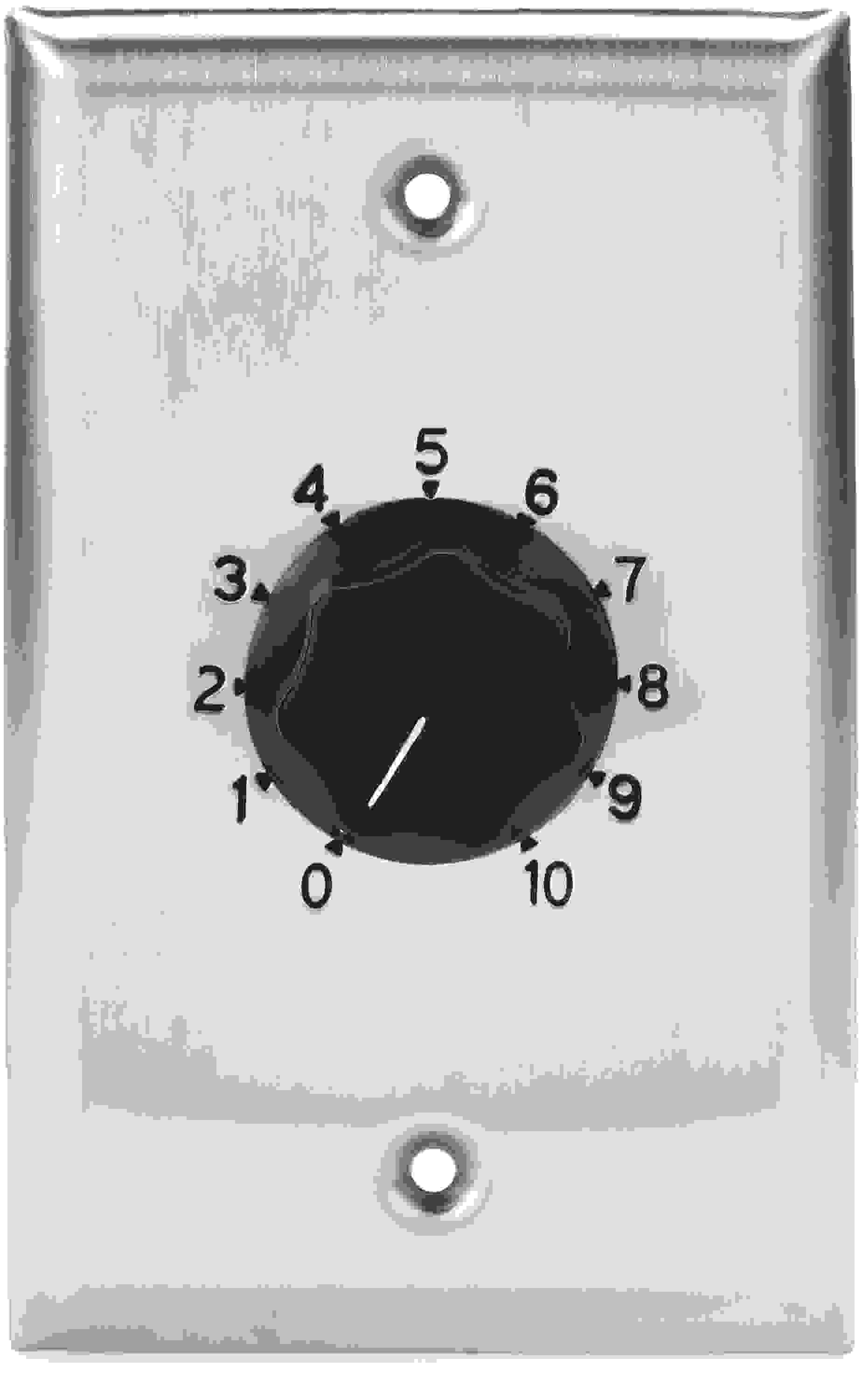 AtlasIED AT10 10-watt Single Gang 70.7V Attenuator - Stainless Steel ...