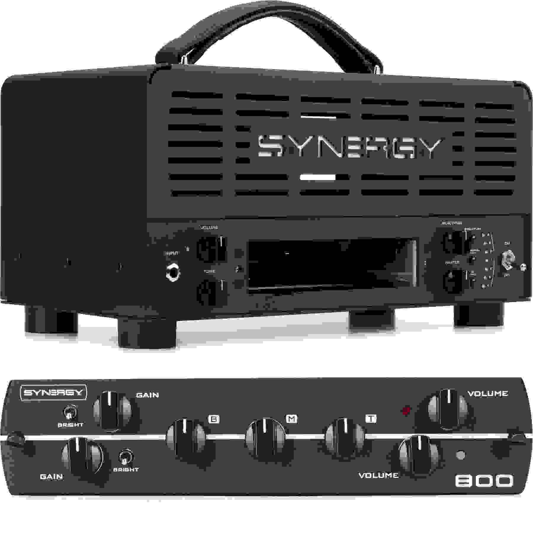 Synergy SYN-20IR 20-watt 3-channel Tube Head with Synergy 800 2-channel ...