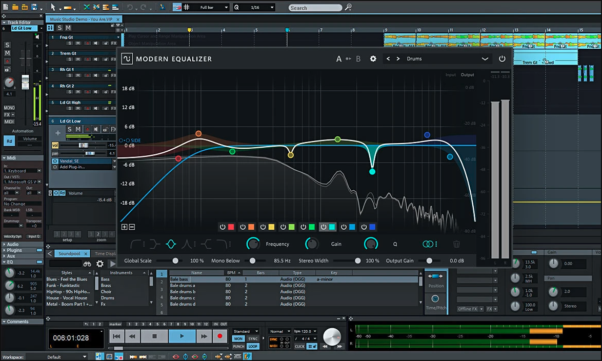 MAGIX Samplitude Music Studio 2023 for Windows | Sweetwater