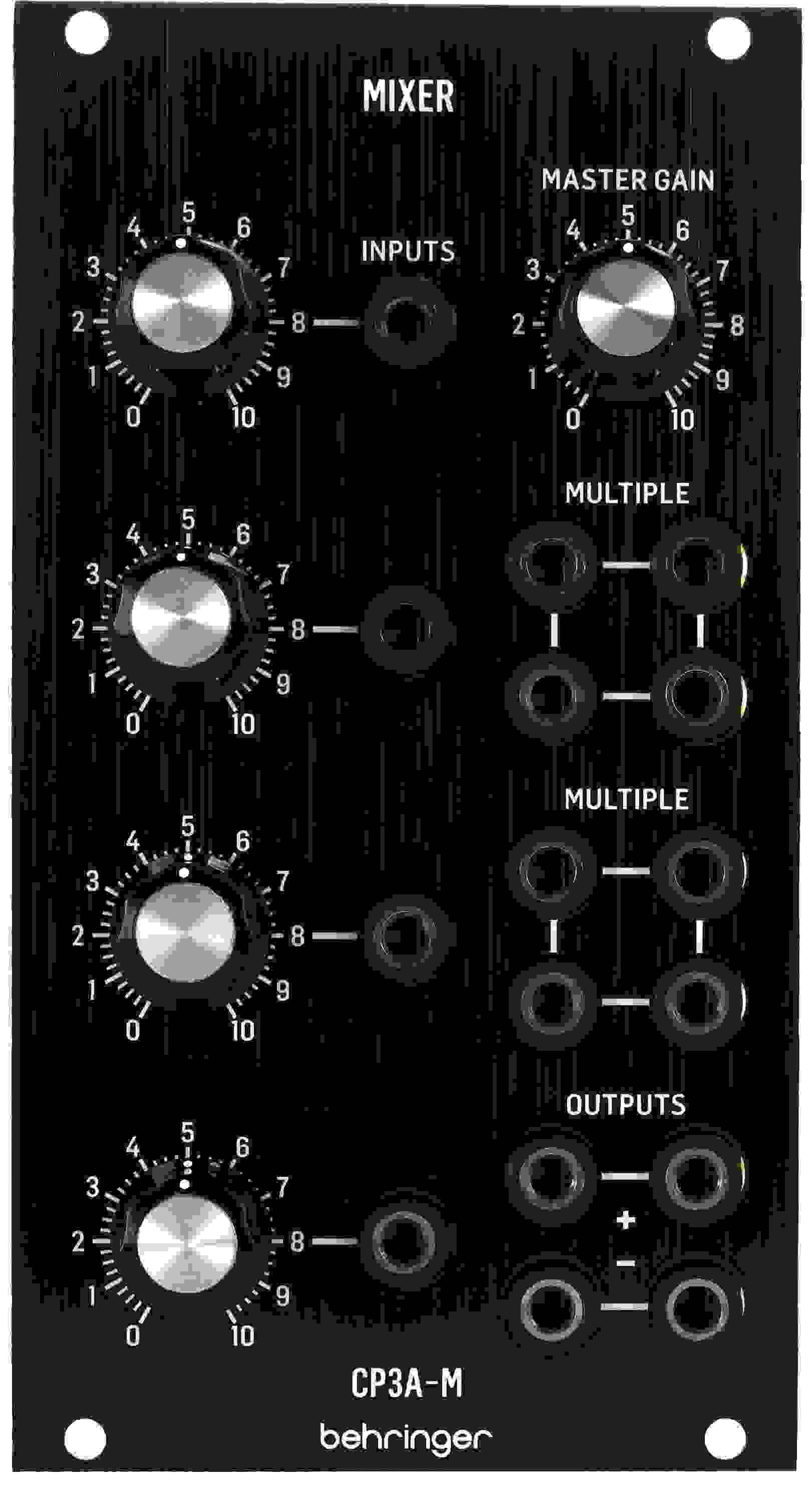 Behringer CP3A-M Mixer - Analog Mixer/Utility Eurorack Module | Sweetwater
