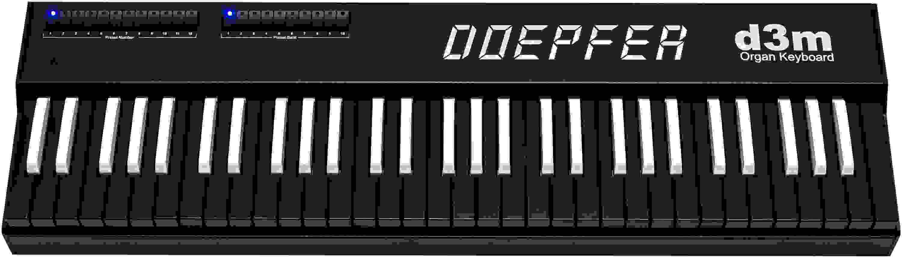 Doepfer d3m Organ Master Keyboard with Inverted Keys | Sweetwater