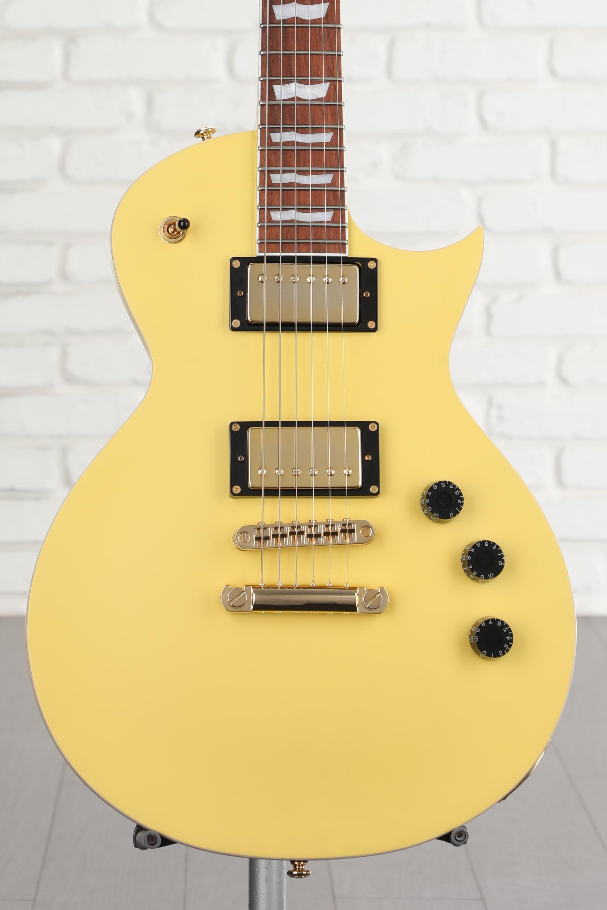 ESP LTD Eclipse EC-256 Electric Guitar - Vintage Gold Satin | Sweetwater
