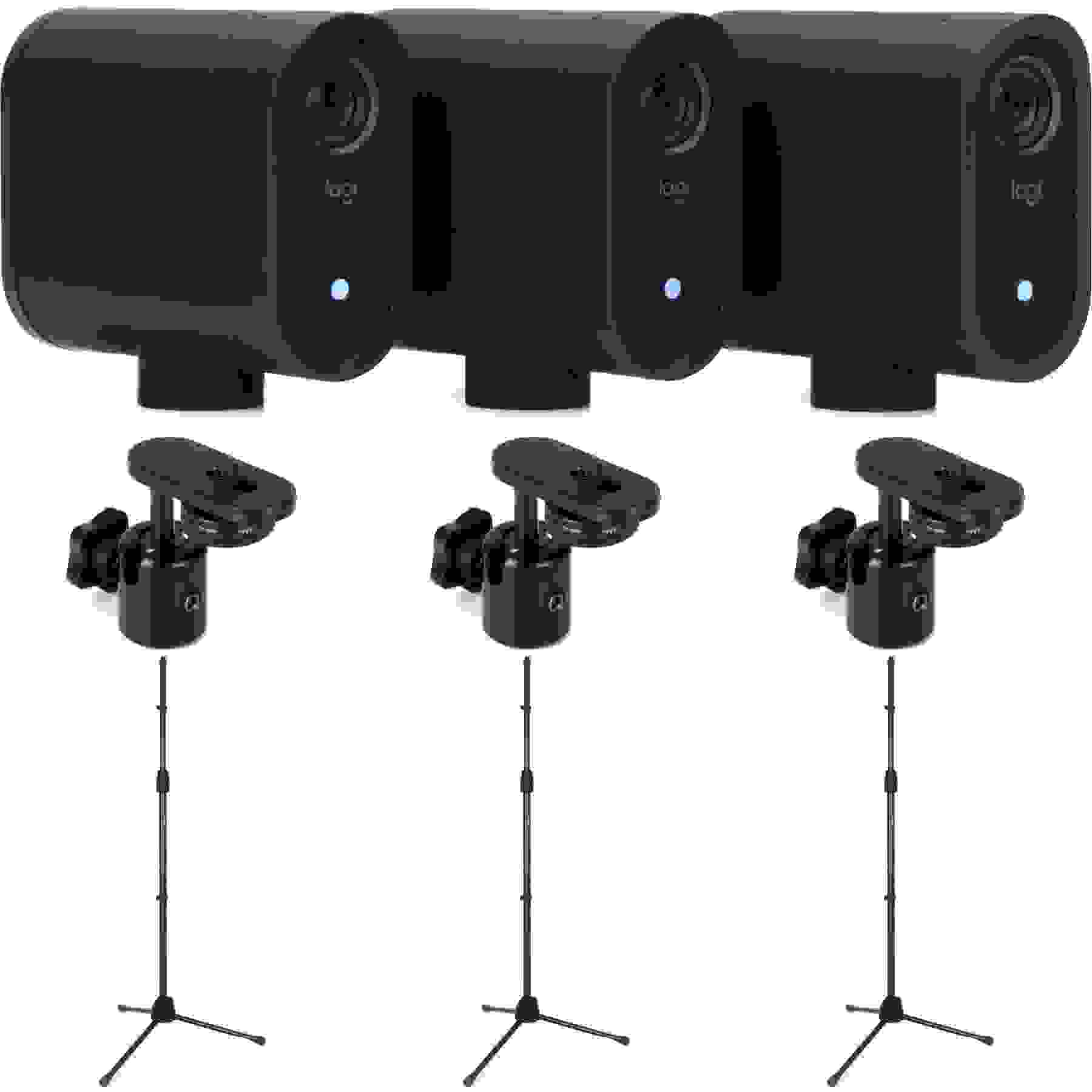 Logitech Mevo Start Camera with Stands and Adapters Kit | Sweetwater