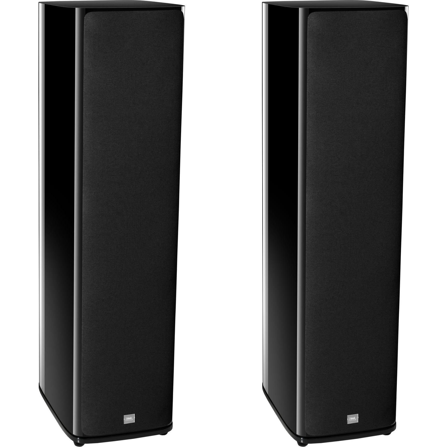 JBL HDI-3800 Passive Floor-standing Speaker Pair - Black Gloss | Sweetwater